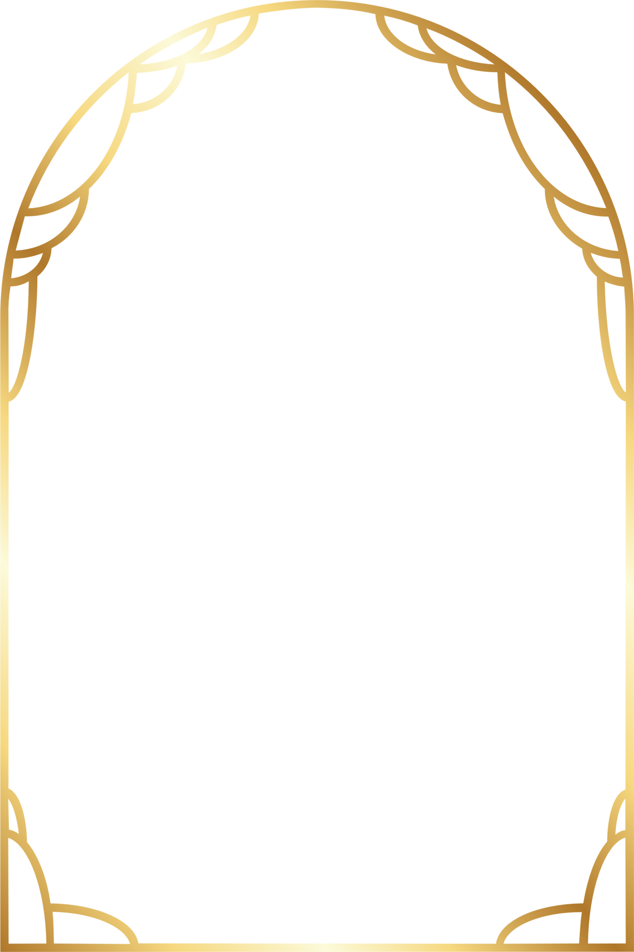 Aesthetic Gold Arch Border 21514471 PNG Aesthetic Gold Arch Border 21514471 PNG