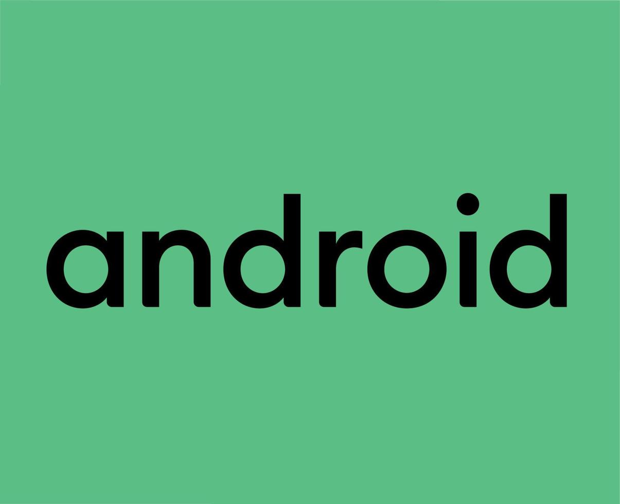 Android Operating system Icon Logo Symbol Name Black Design Mobile ... Android Operating system Icon Logo Symbol Name Black Design Mobile ...