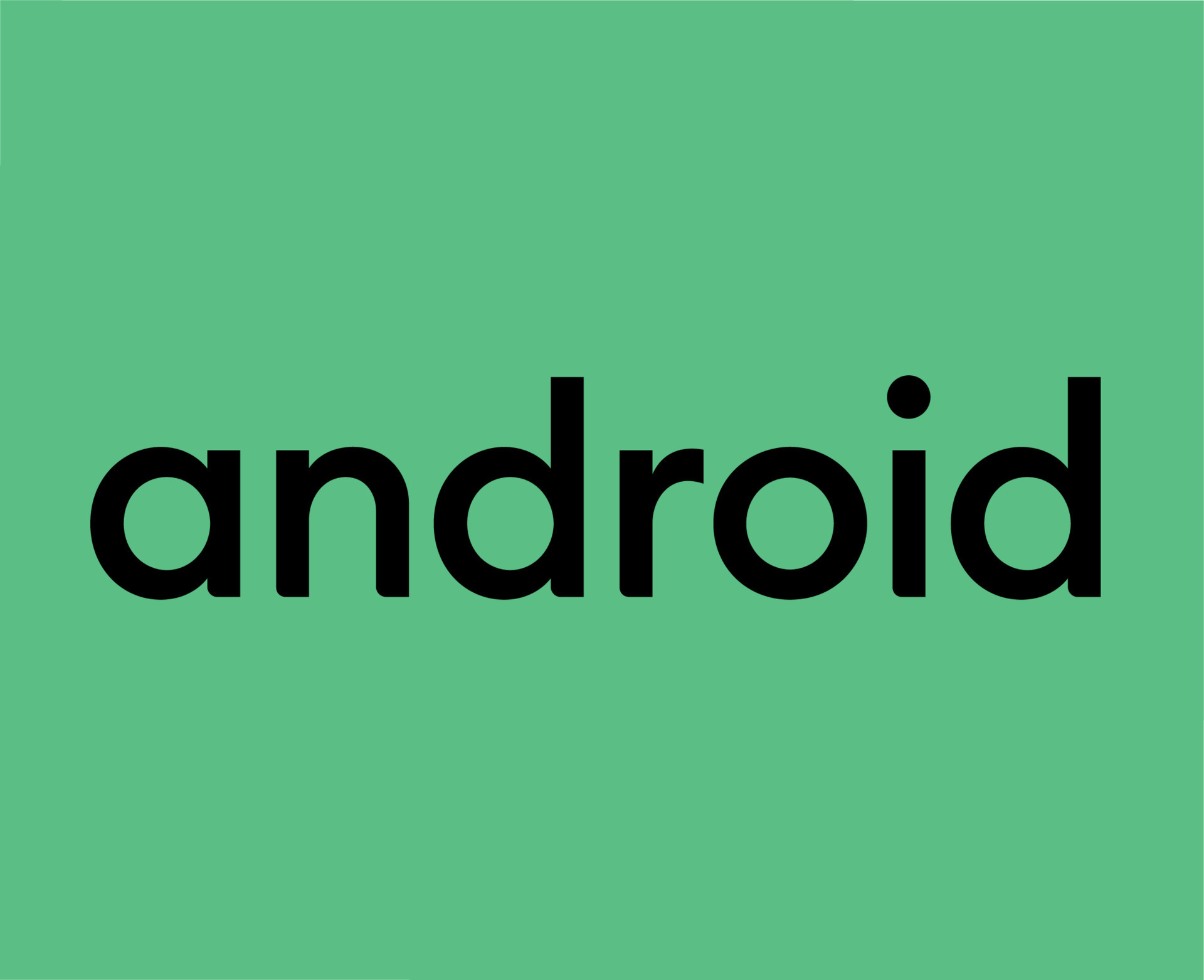 Android Operating System Icon Logo Symbol Name Black Design Mobile 