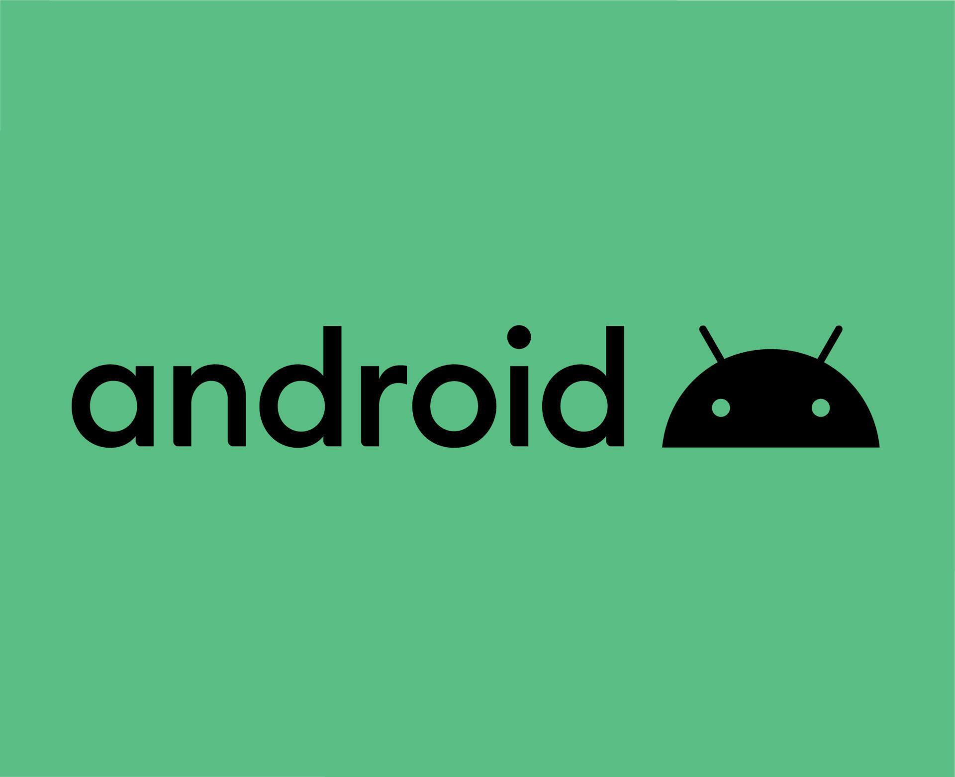 Android Logo Icon Symbol With Name Black Design Operating system ...