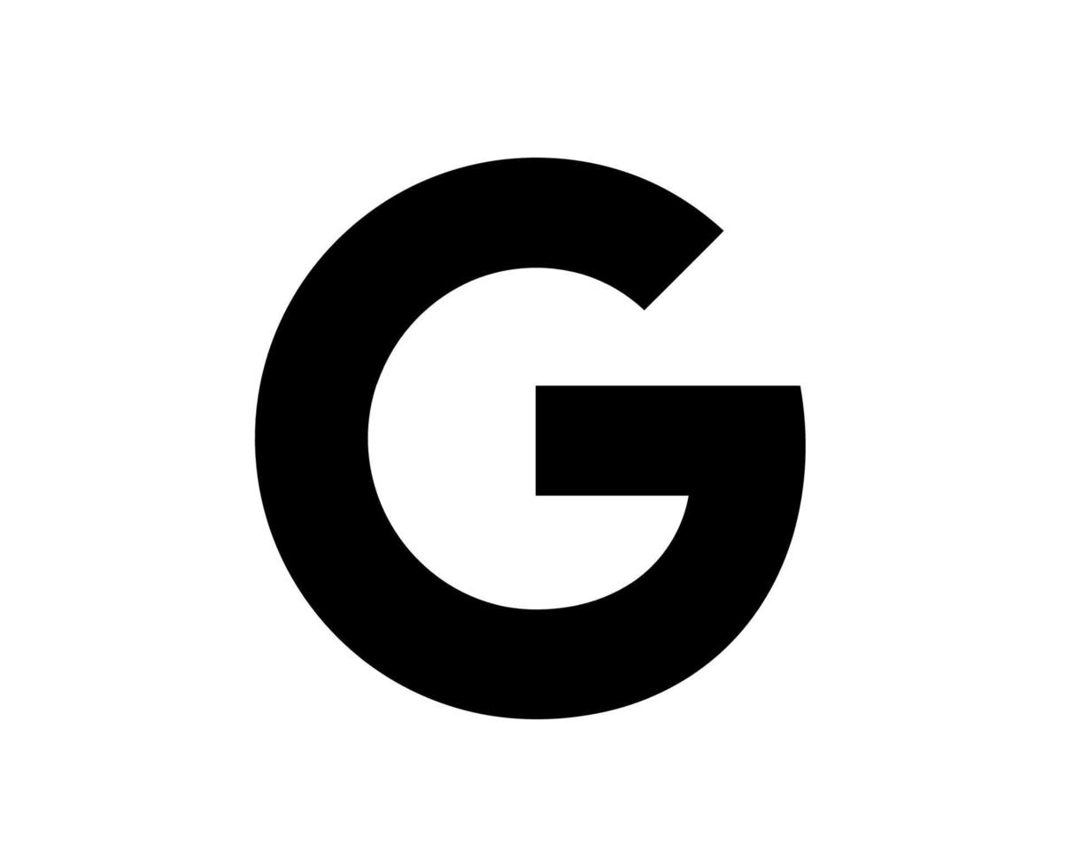 Google Symbol Logo Black Design Vector Illustration 21515161 Vector Art ... Google Symbol Logo Black Design Vector Illustration 21515161 Vector Art ...
