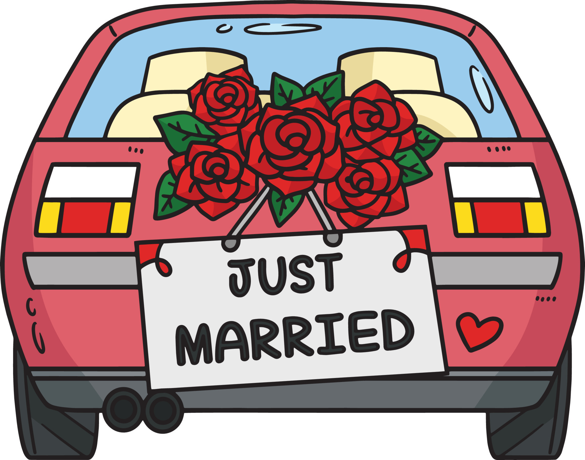 Wedding Car Just Married Cartoon Colored Clipart 21516371 Vector Art at ... Wedding Car Just Married Cartoon Colored Clipart 21516371 Vector Art at ...
