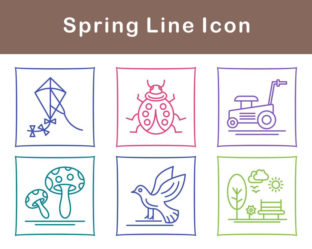 Spring Vector Icon Set 21518451 Vector Art at Vecteezy