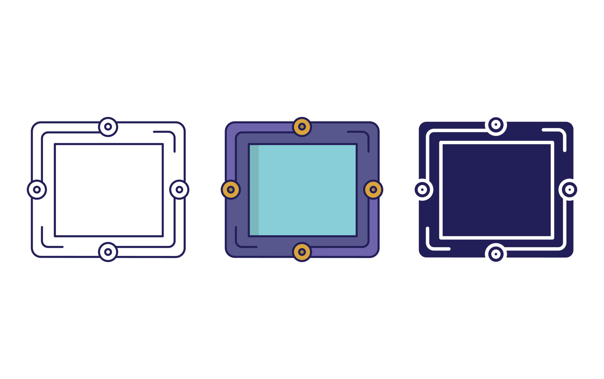 Frame vector icon 21519446 Vector Art at Vecteezy