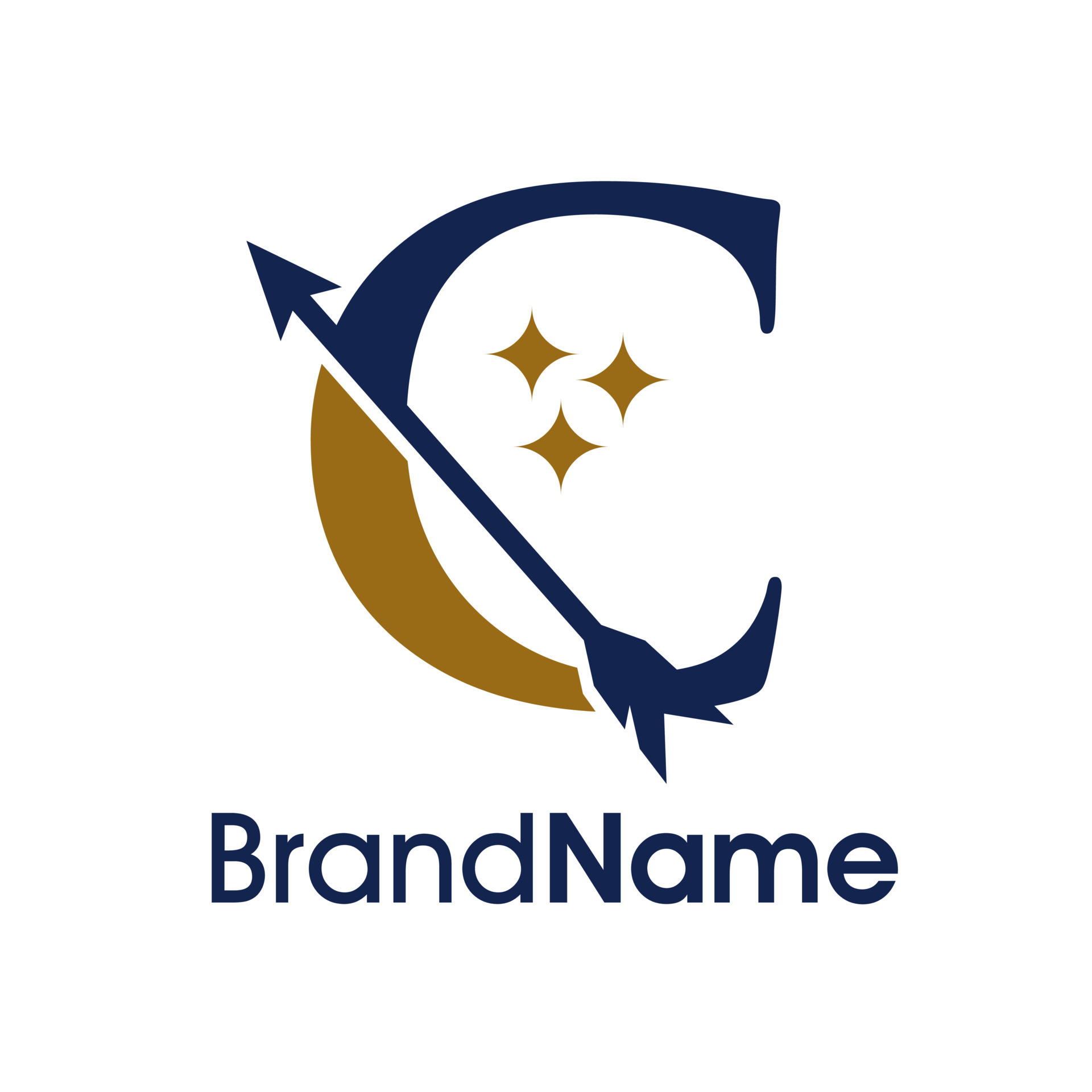 Initial C Arrow Logo 21521382 Vector Art at Vecteezy