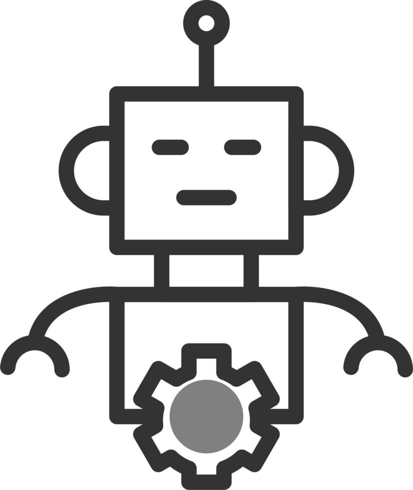 Robot vector icon 21524109 Vector Art at Vecteezy