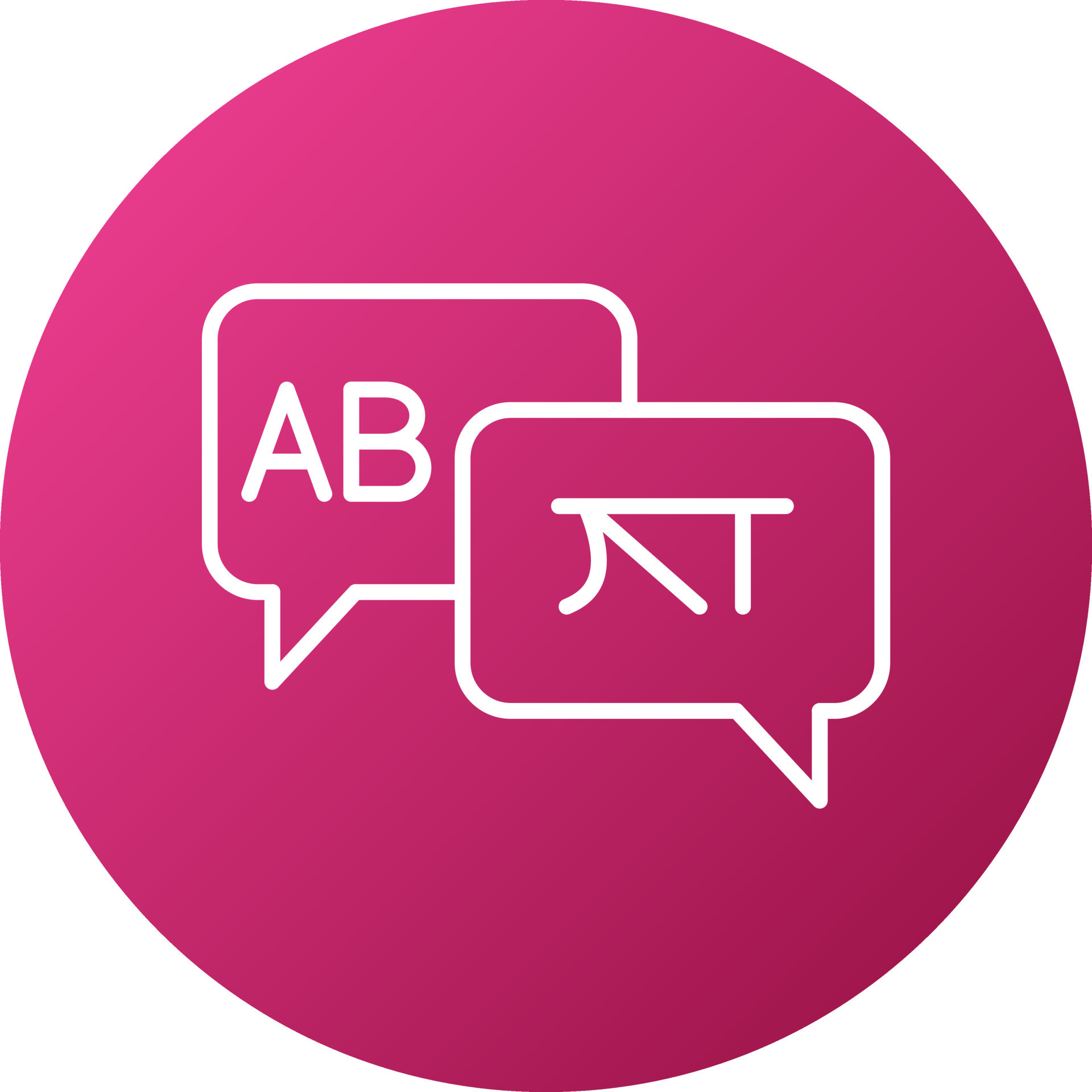 Language Learning Icon Style 21524918 Vector Art at Vecteezy