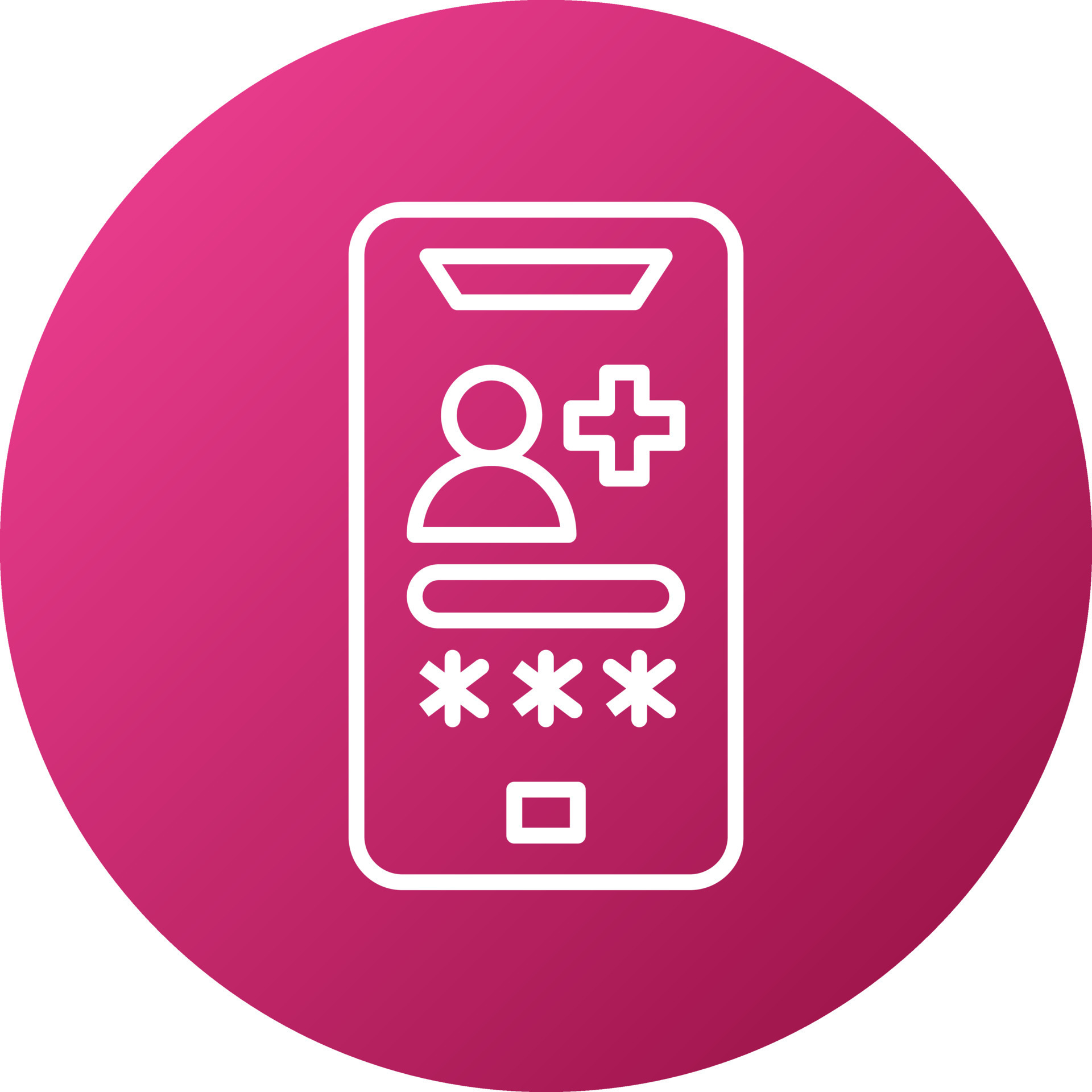 crear un cuenta icono estilo 21526649 Vector en Vecteezy