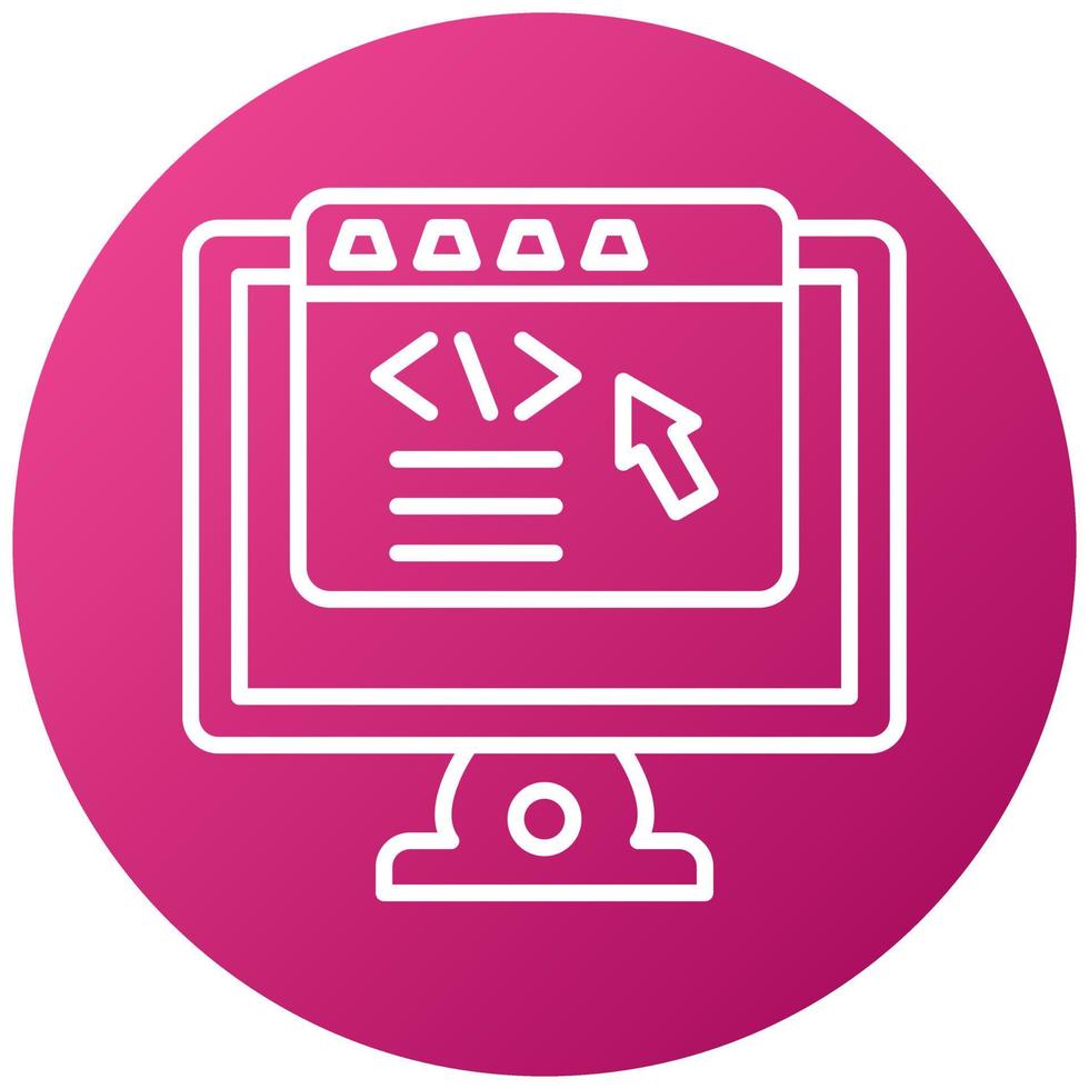 Frontend Development Icon Style 21527540 Vector Art at Vecteezy