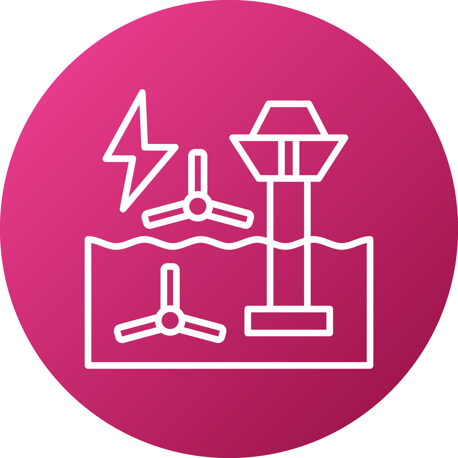 Tidal Power Icon Style 21527701 Vector Art at Vecteezy Tidal Power Icon Style 21527701 Vector Art at Vecteezy