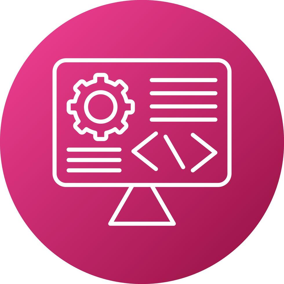 Custom Coding Icon Style 21528731 Vector Art at Vecteezy