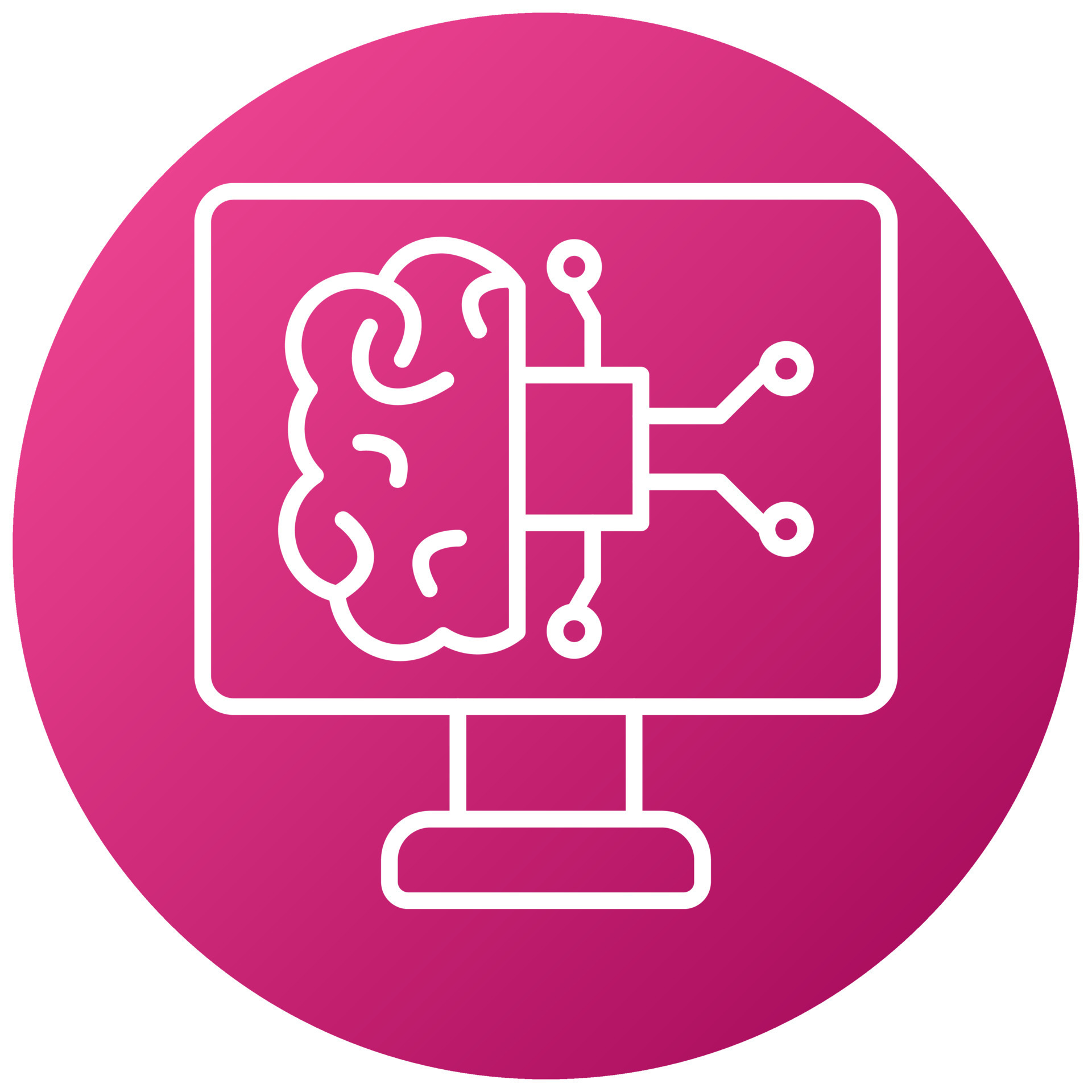 Computer Science Icon Style 21528799 Vector Art At Vecteezy