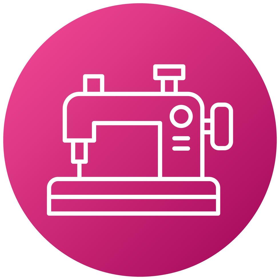 Sewing Machine Icon Style 21529467 Vector Art At Vecteezy