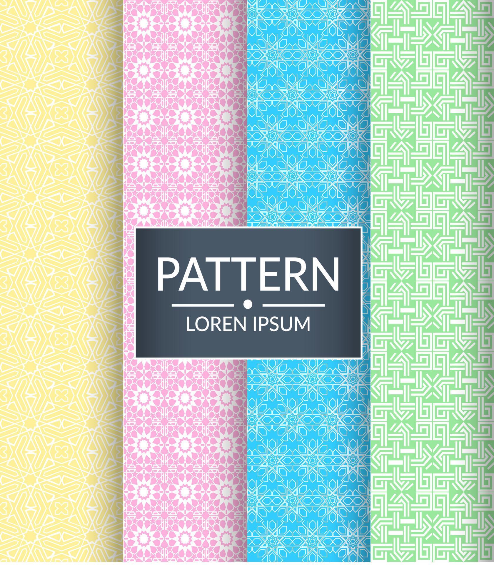 Geometric Textile Floral Pattern Background Seamless Geometric Stylish Pattern Texture Line