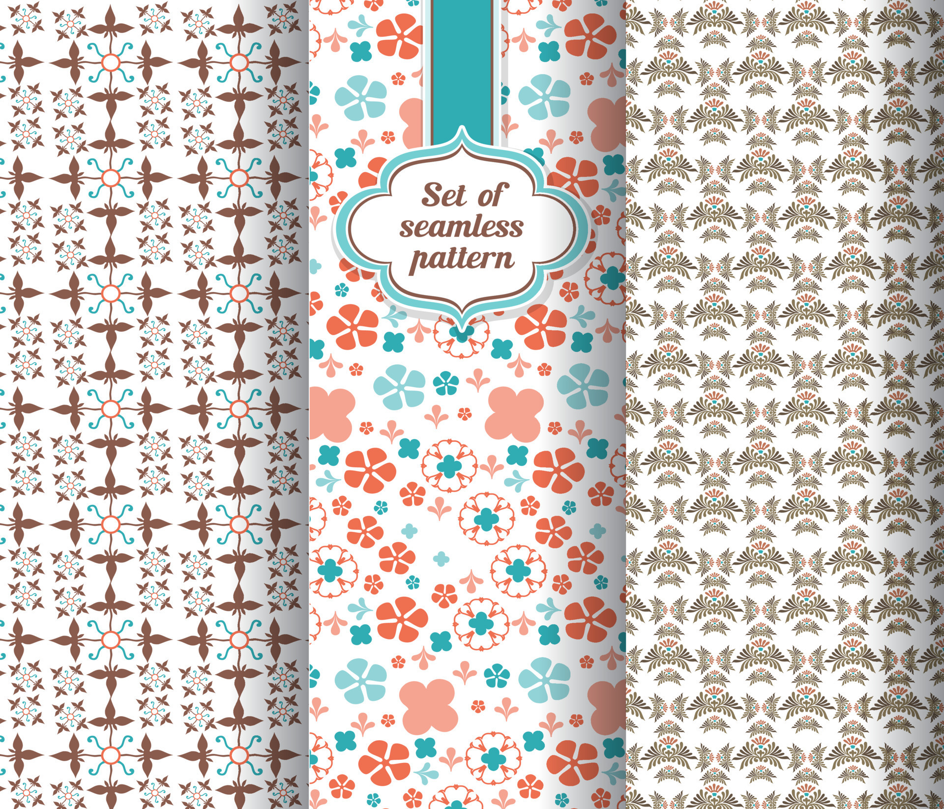 Geometric textile floral pattern background. Seamless geometric stylish ... Geometric textile floral pattern background. Seamless geometric stylish ...