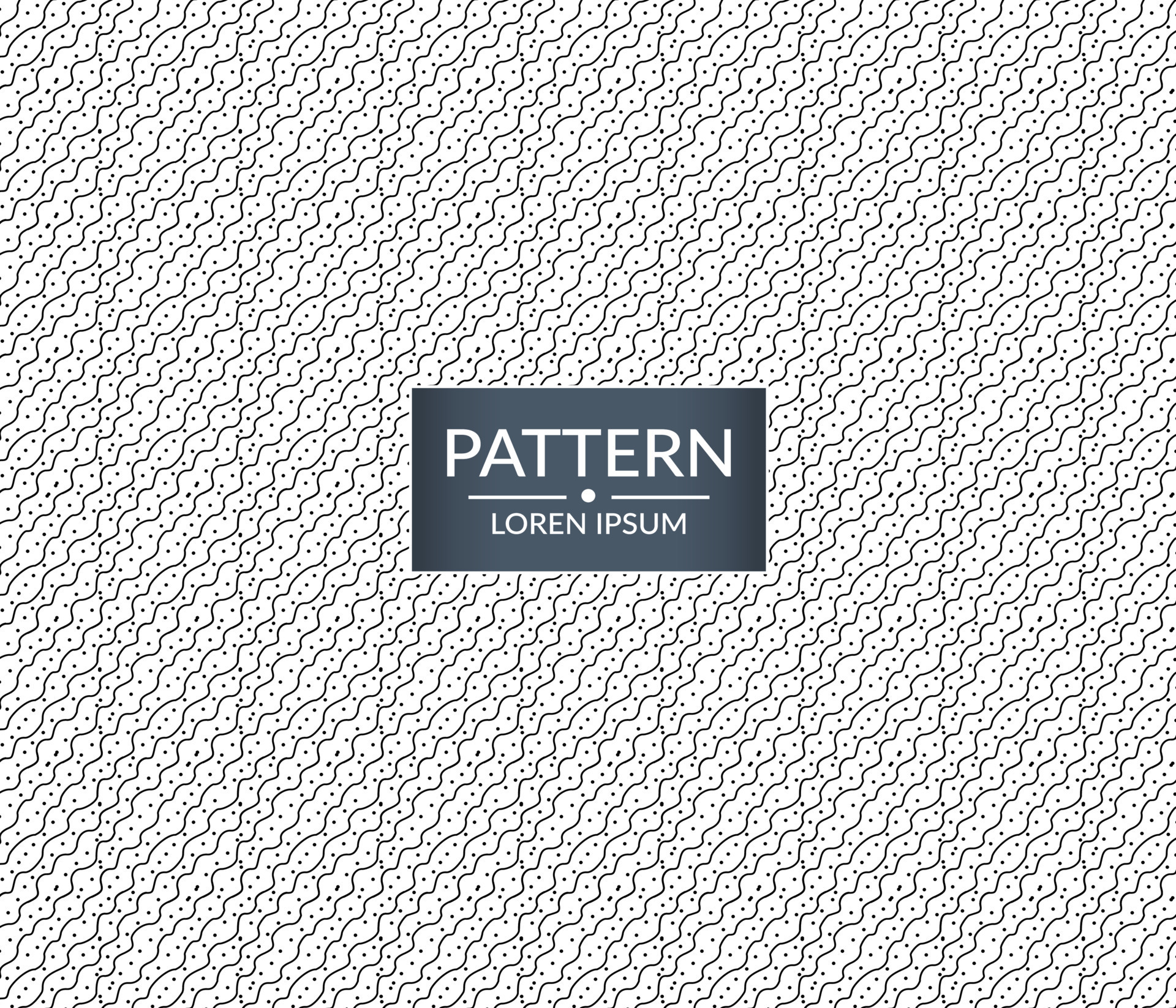 Seamless Geometric Line Circle Pattern Design Textile Floral Pattern