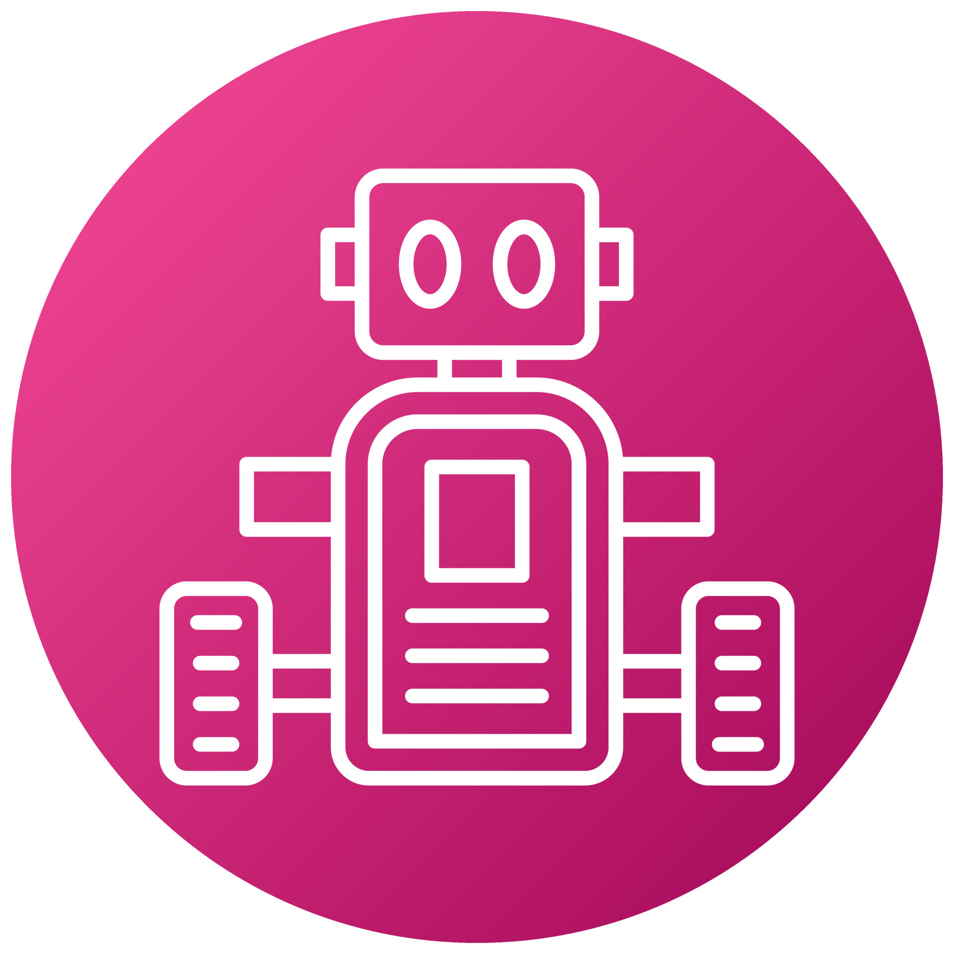 Mobile Robot Icon Style 21531456 Vector Art at Vecteezy