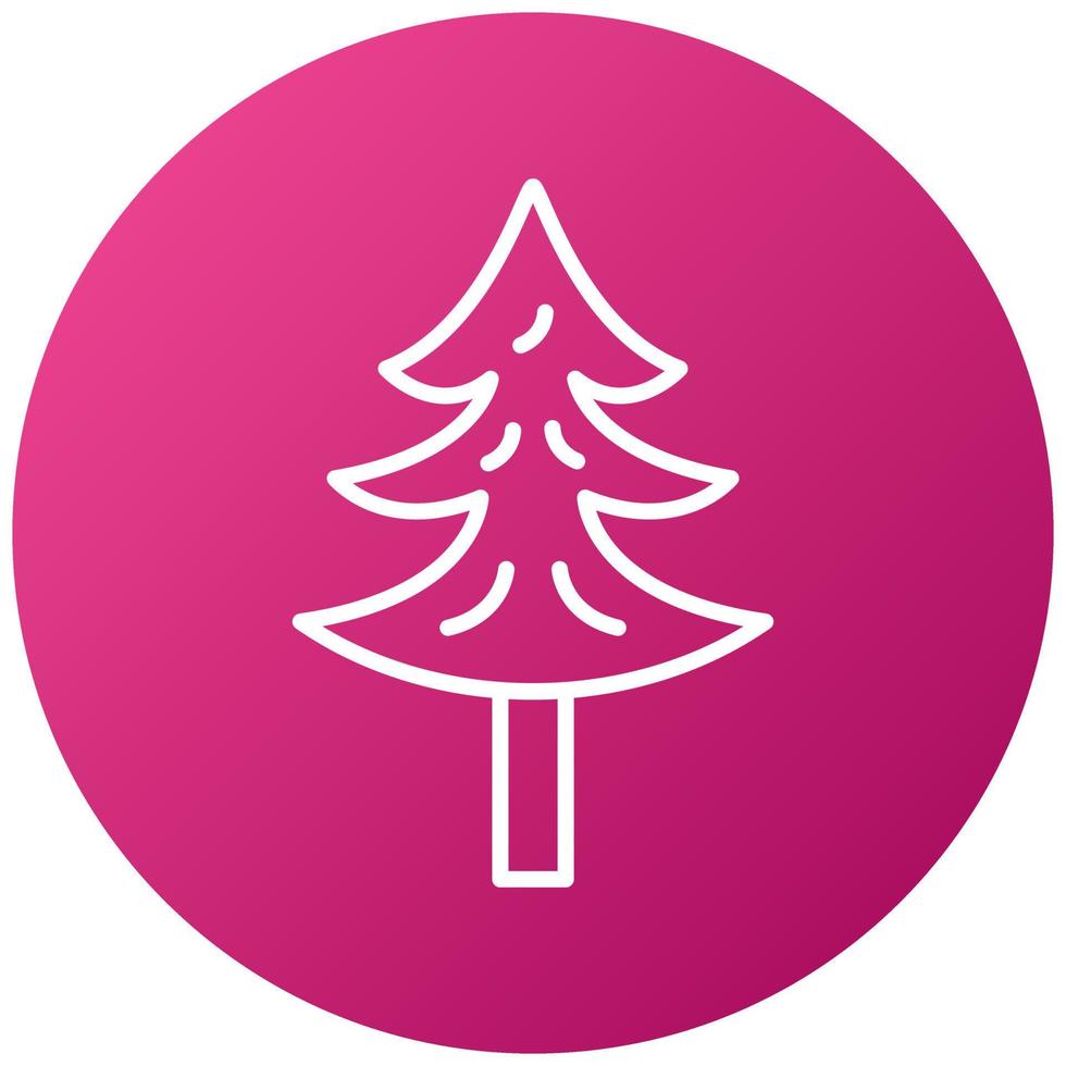 Pine Tree Icon Style 21531795 Vector Art at Vecteezy
