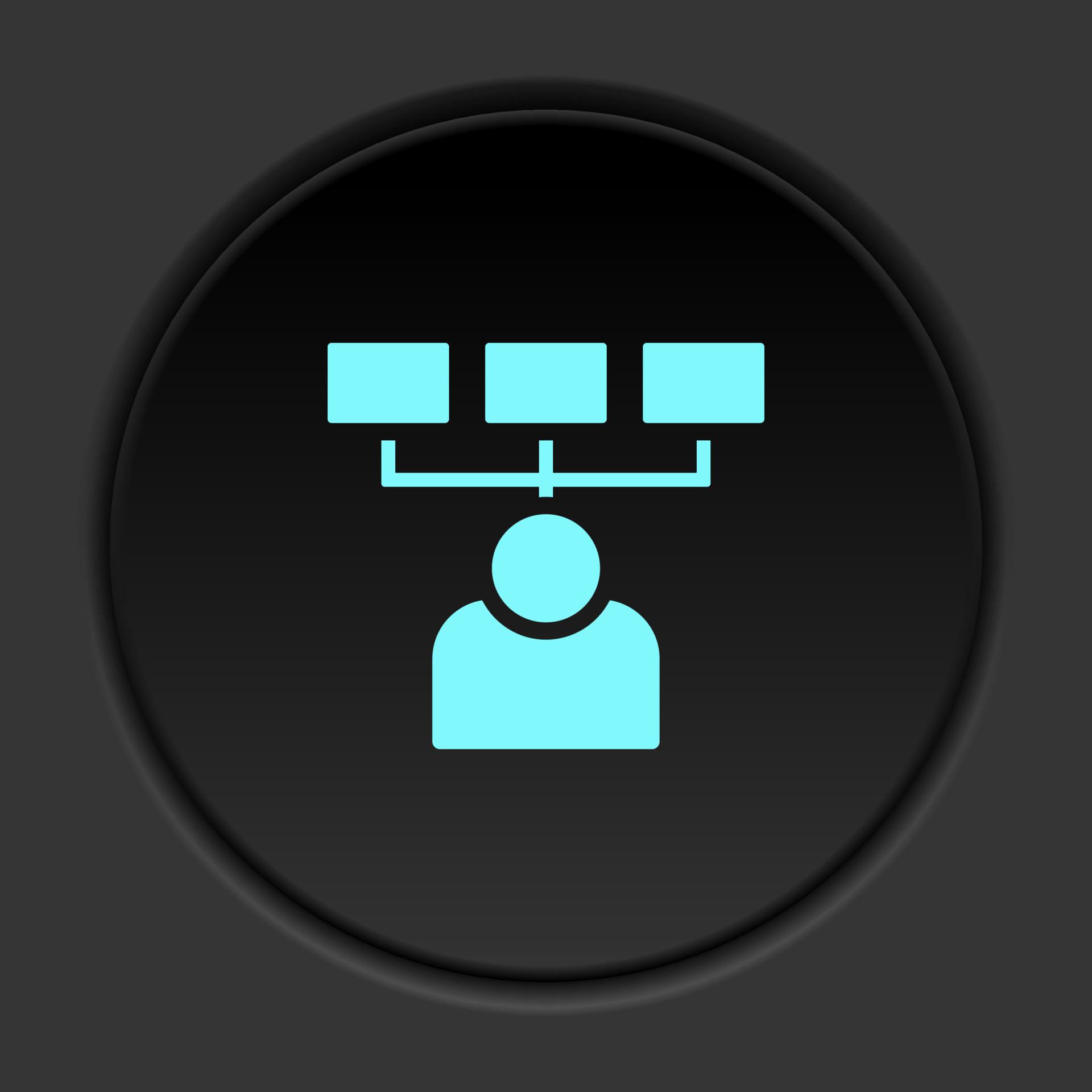 Round Button Icon Skills Users Button Banner Round Badge Interface For Application