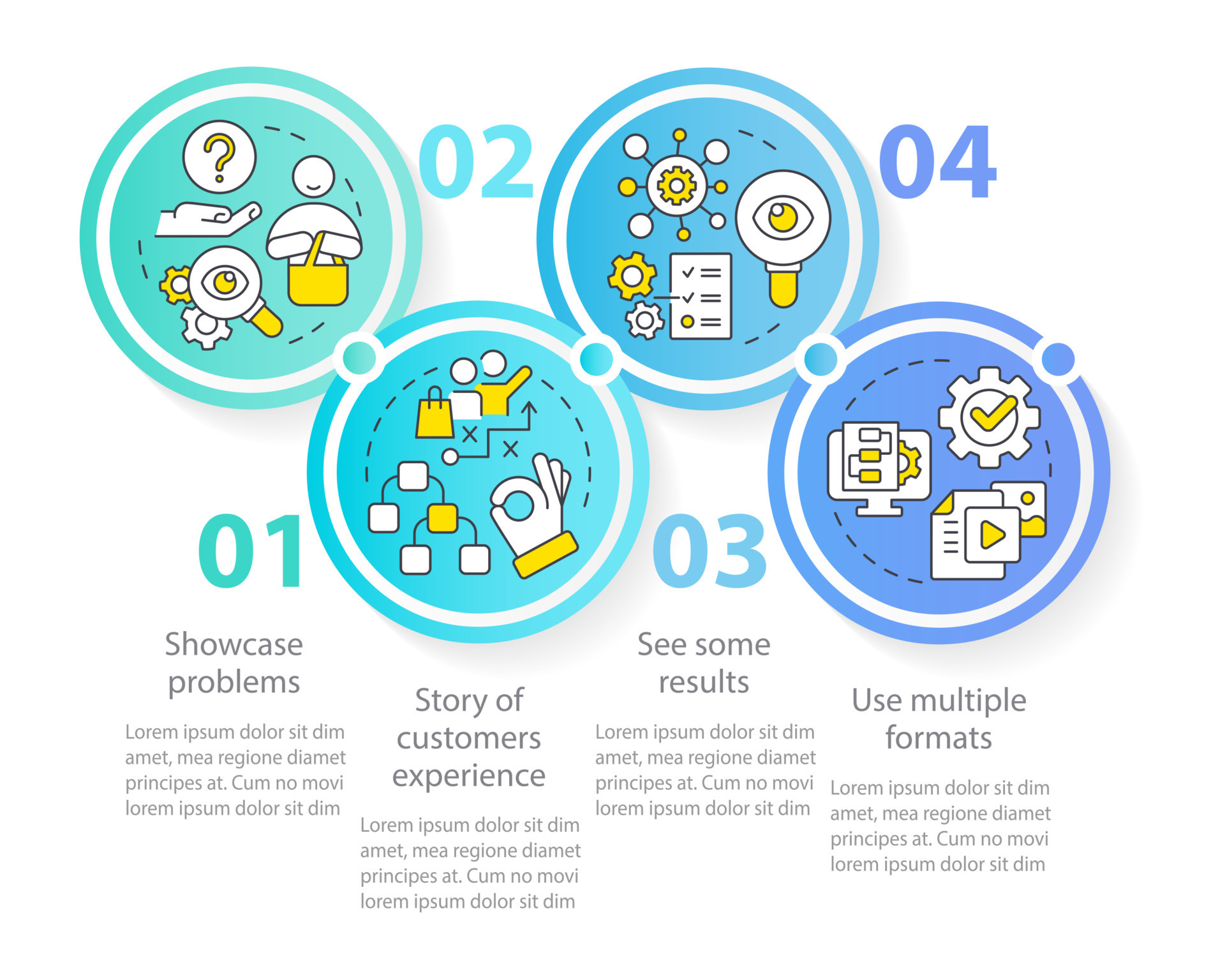 Elements of case study circle infographic template. Structure. Data ... Elements of case study circle infographic template. Structure. Data ...