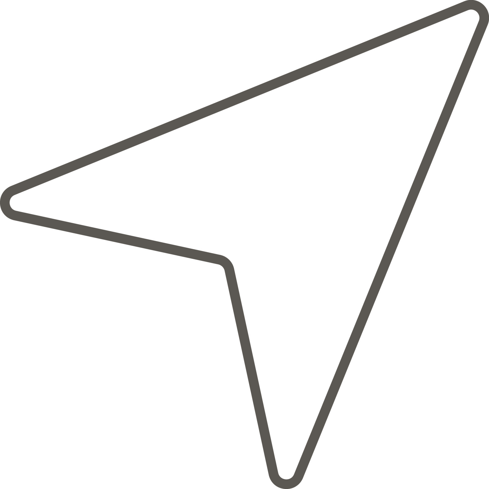 Cursor Vector Icon Simple Element Illustration From Map And Navigation