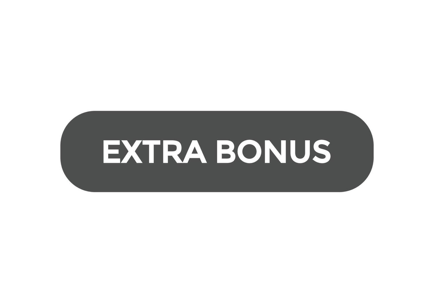 extra bonus vectors.sign label bubble speech extra bonus 21554011 Vector Art at Vecteezy