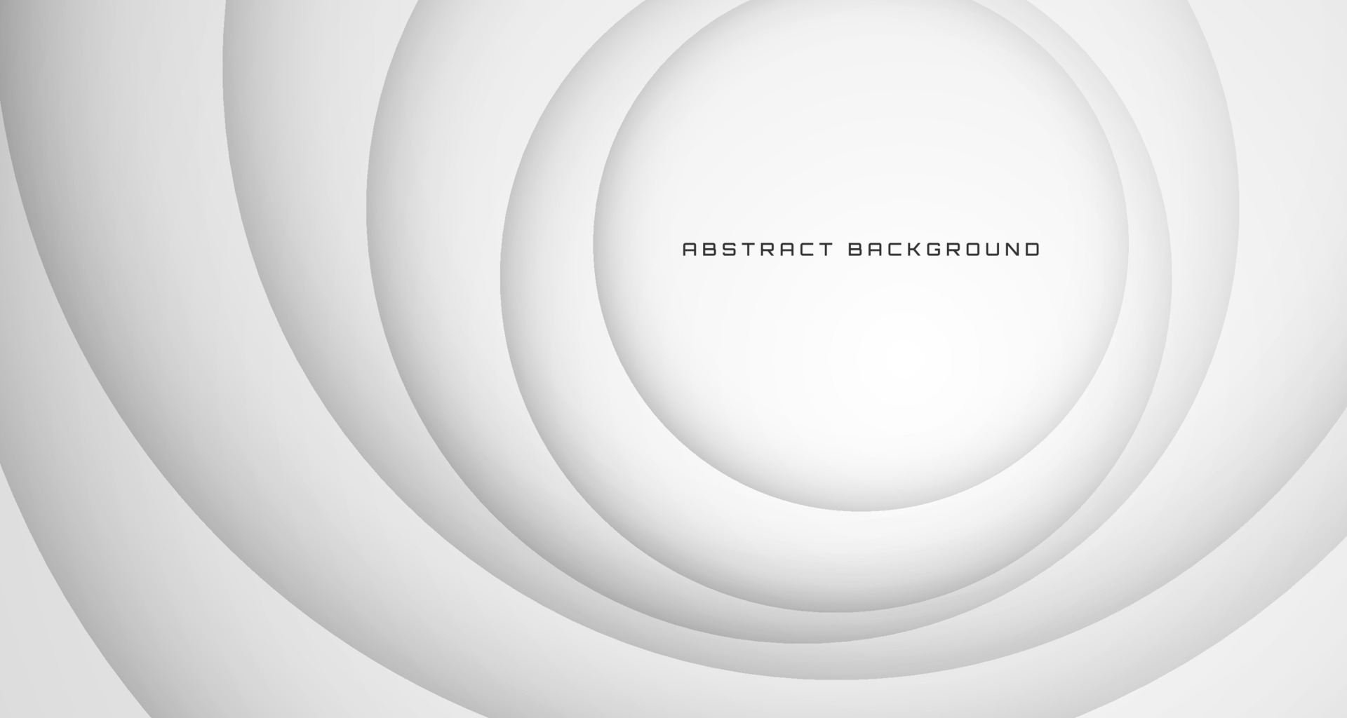 3D white geometric abstract background overlap layer on bright space ...