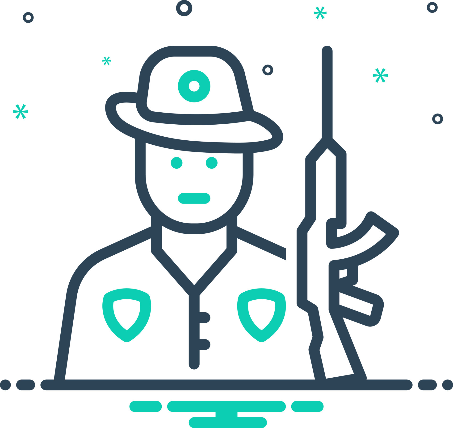 mezcla icono para depredador 21555164 Vector en Vecteezy