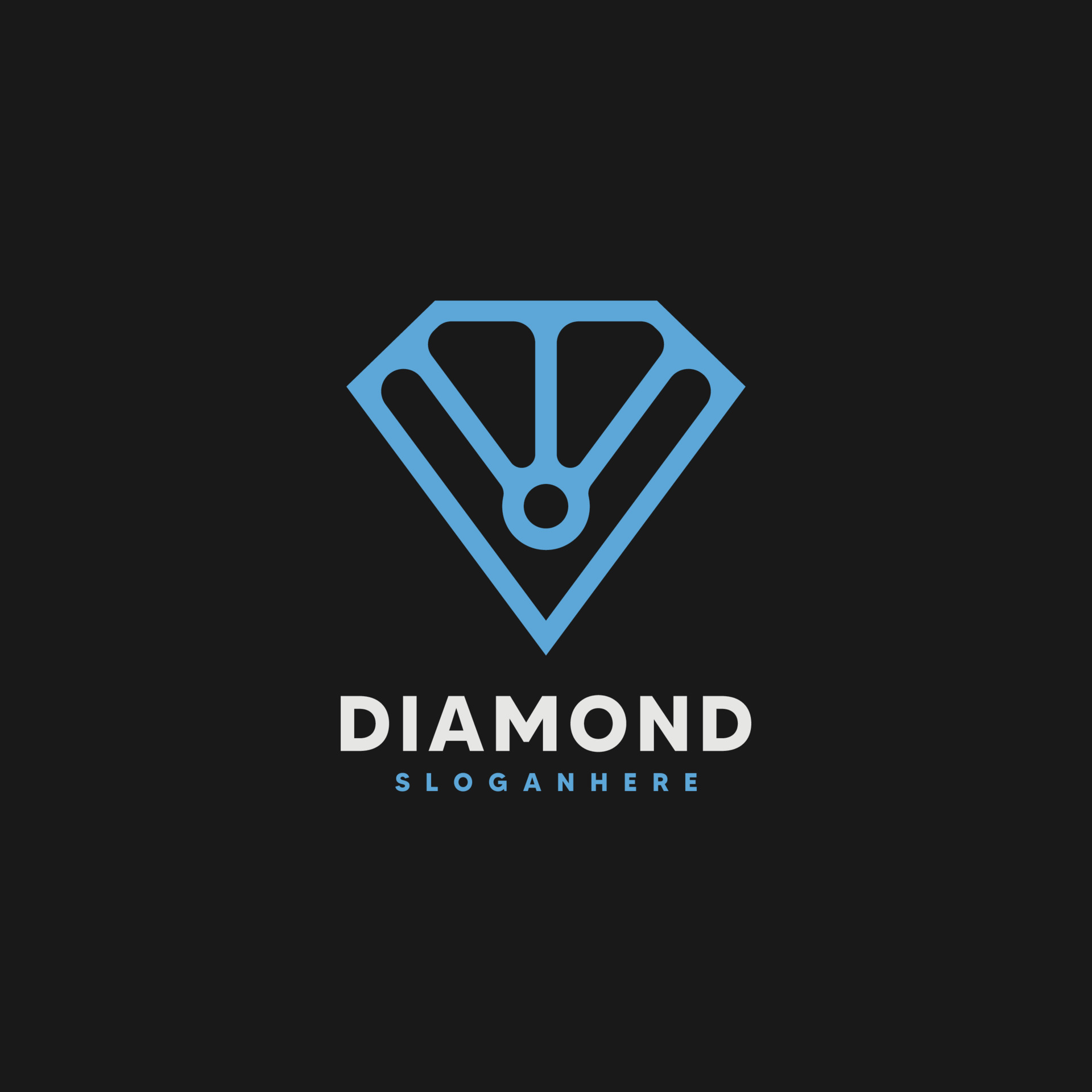 Diamond logo template vector illustration design icon 21558355 Vector Art at Vecteezy