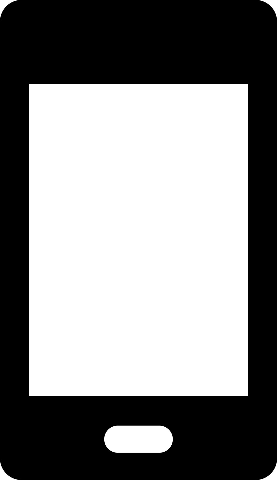 Mobile Vector Icon Simple Element Illustration From Ui Concept Mobile Concept Vector