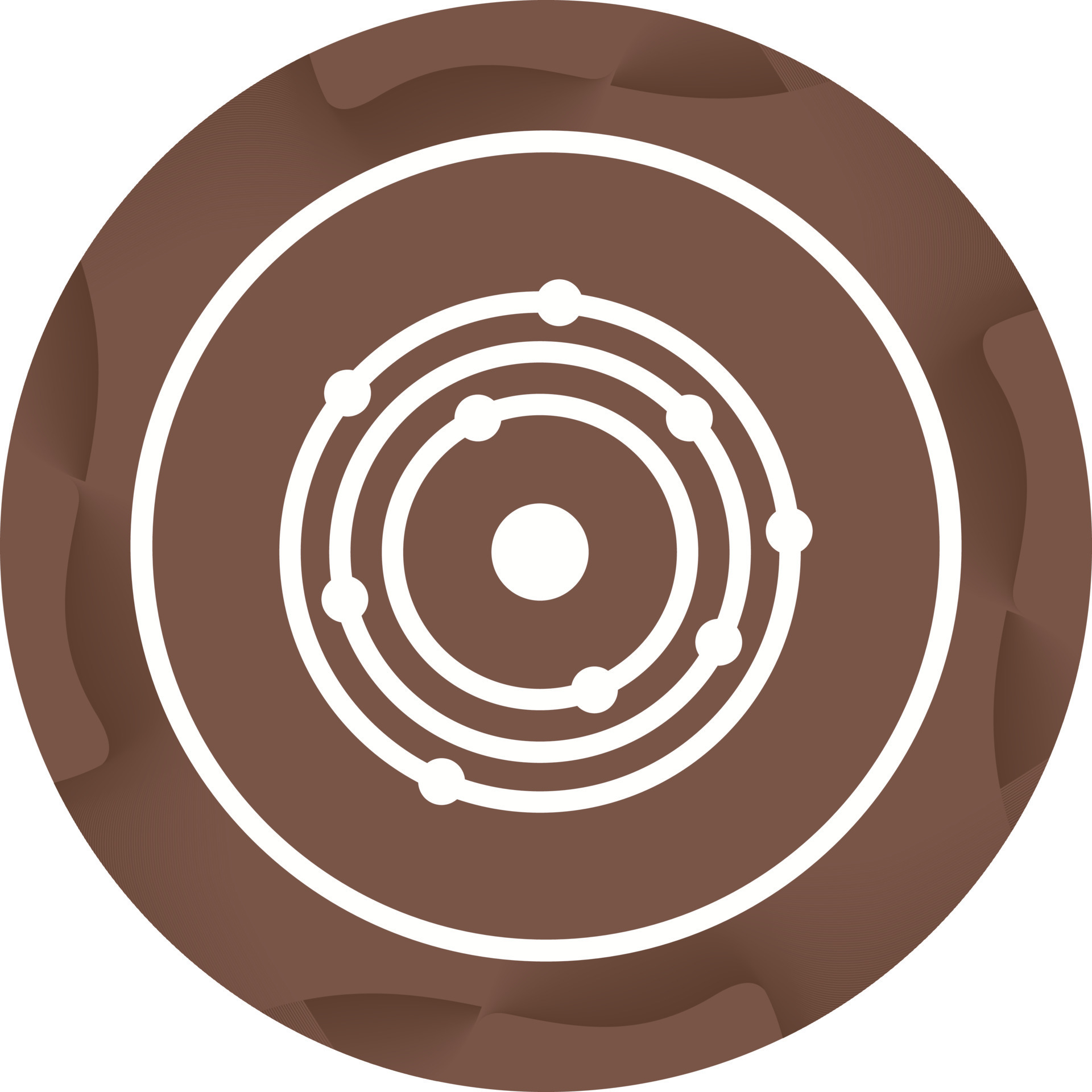 Atomic Structure Vector Icon 21560080 Vector Art at Vecteezy