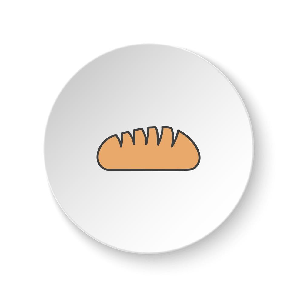 Round Button For Web Icon Bred Button Banner Round Badge Interface For Application