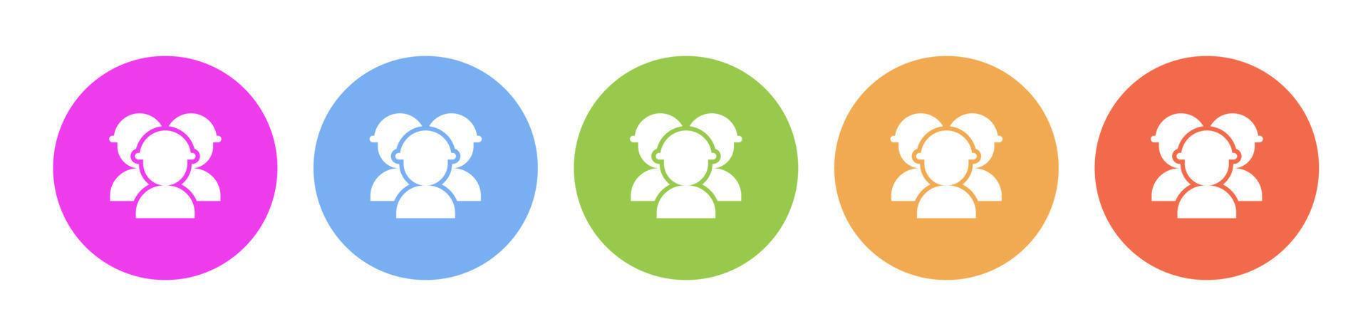 Multi Colored Icon Mass Production Engineer Button Banner Round Badge Interface For Application