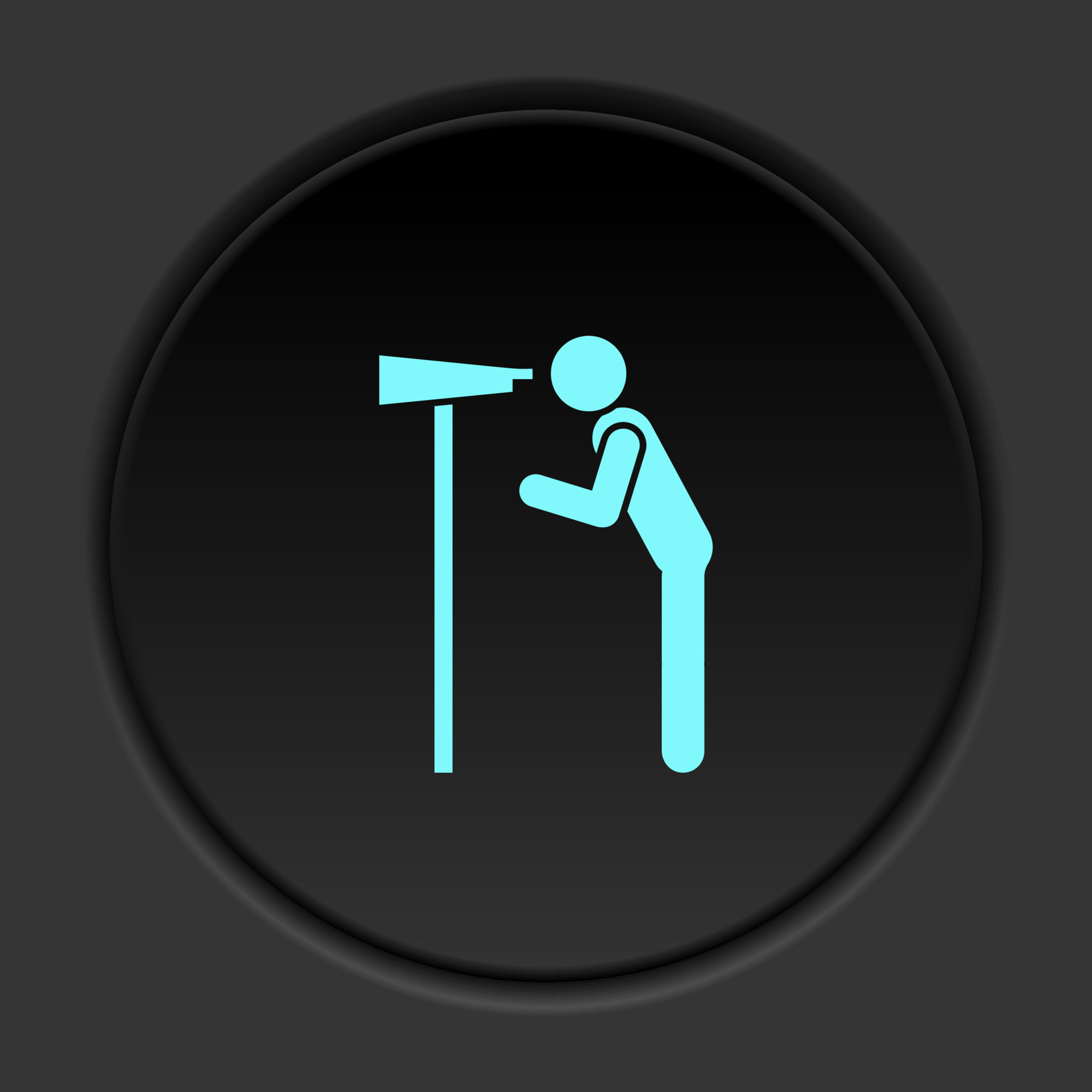 Round Button Icon Viewer Button Banner Round Badge Interface For Application Illustration On