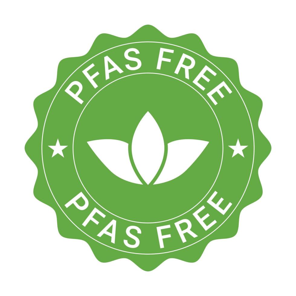 PFAS Free Badge, Seal, Label, Banner, Icon, Sticker, Emblem Vector Illustration 21564596 Vector ...