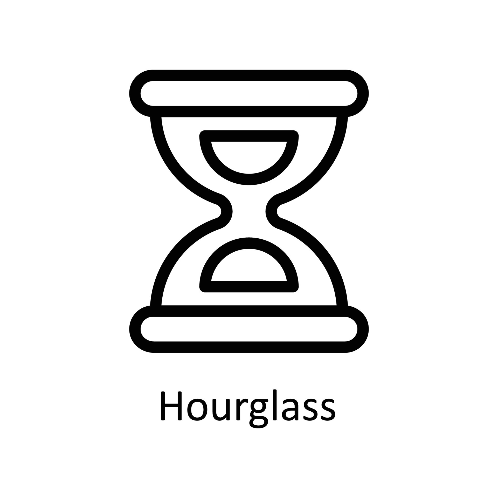 Hourglass Vector Outline Icons Simple Stock Illustration Stock 21566114 Vector Art At Vecteezy