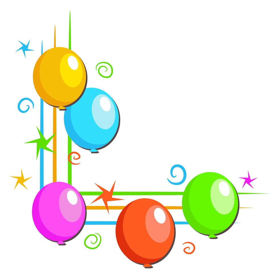 Balloons Border Clip Art Balloon Borders And Frames Birthday Clip Art,