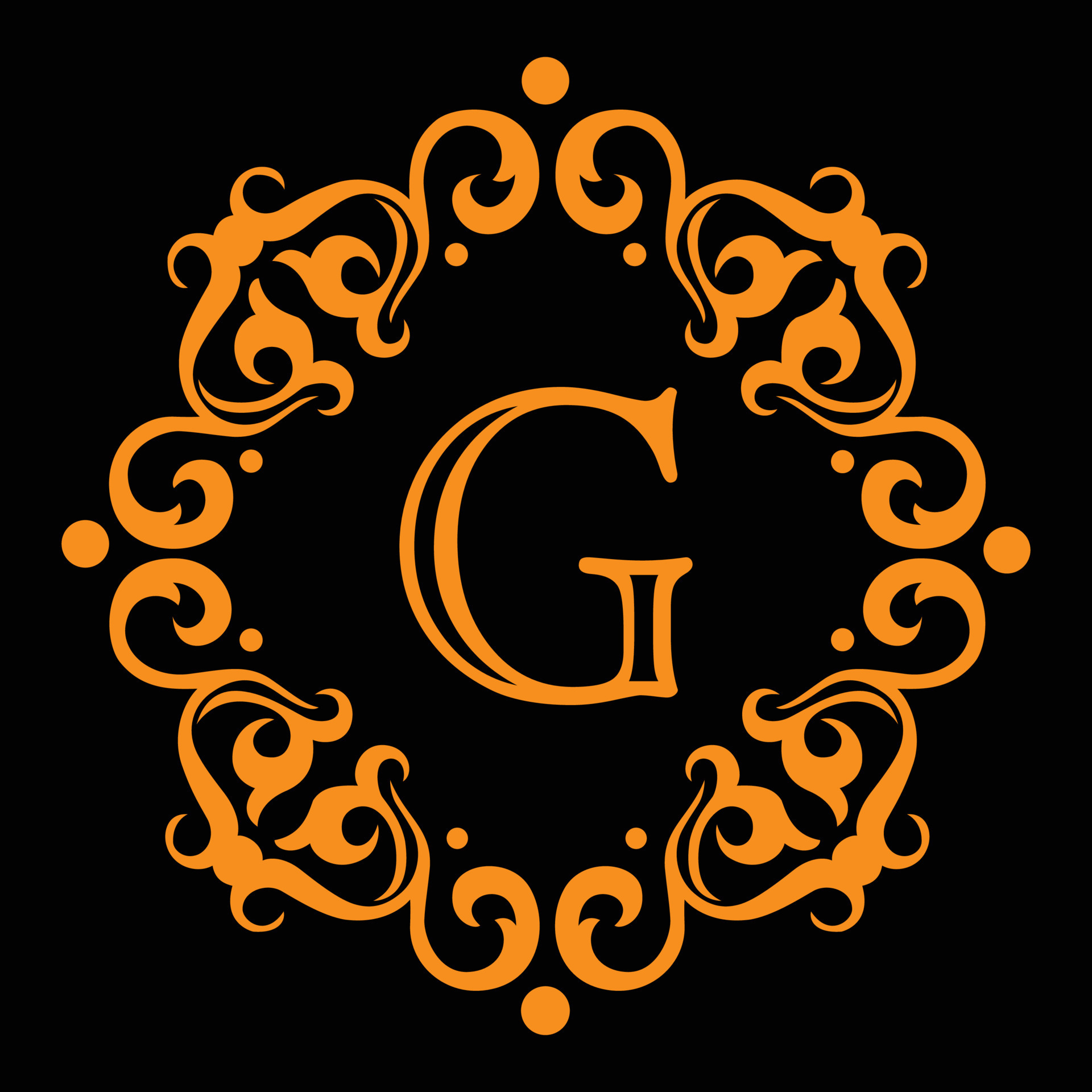 Luxury Letter G Symbol Design 21567193 Vector Art At Vecteezy