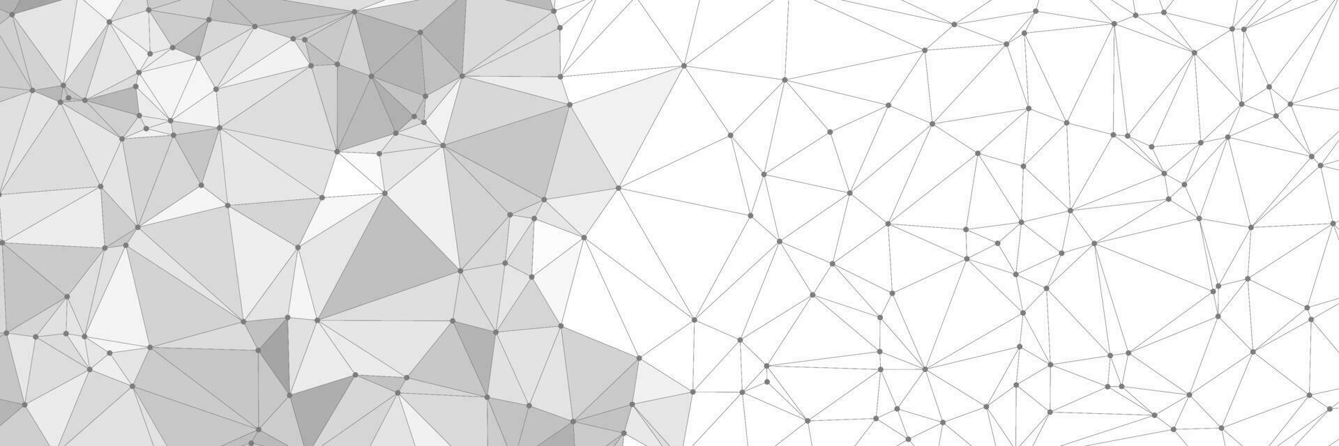 Abstract Geometric Background With Triangle Shape Pattern And Molecular