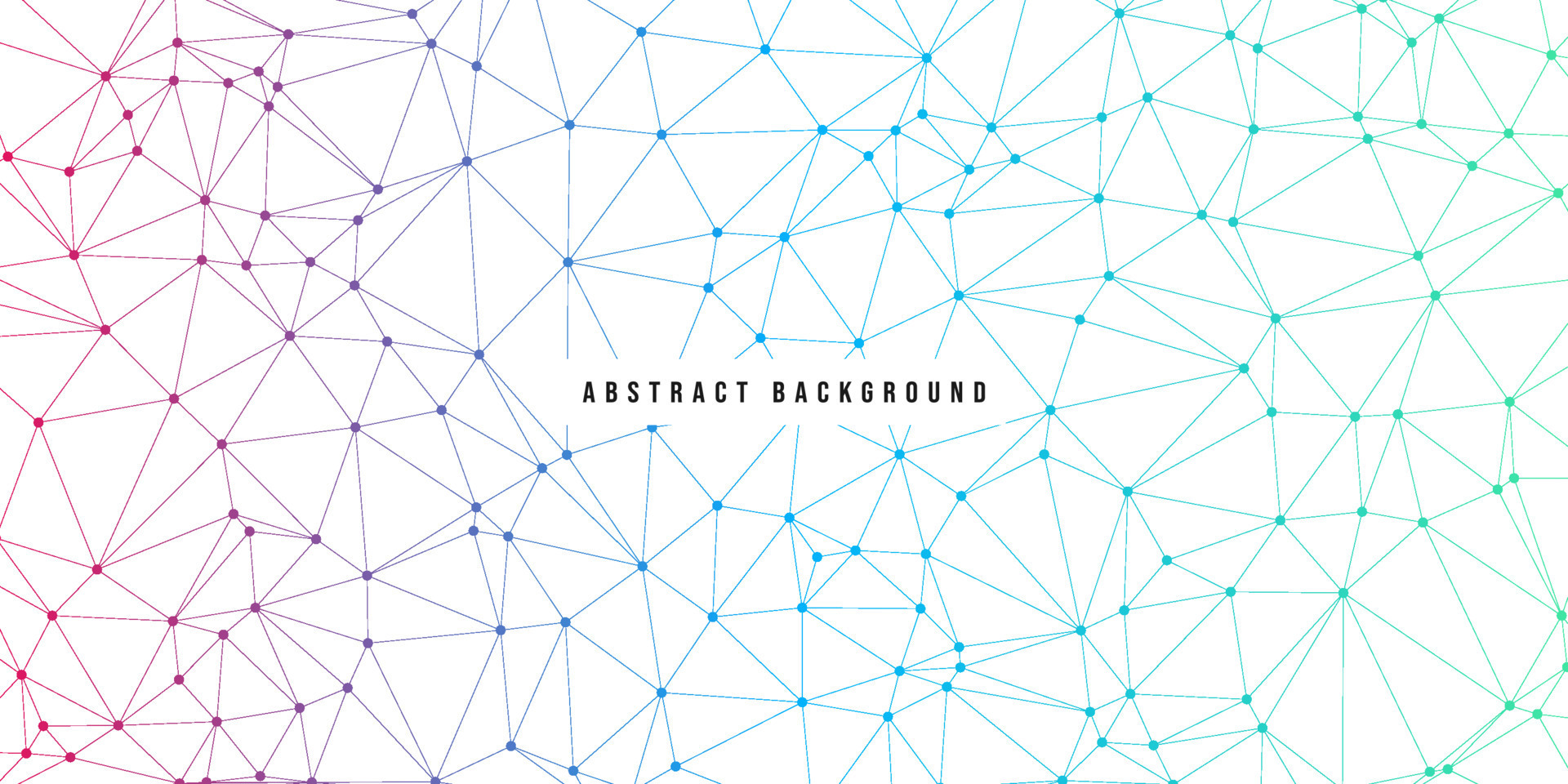 Geometric Abstract Background With Connected Line And Dots Graphic Background For Your Design