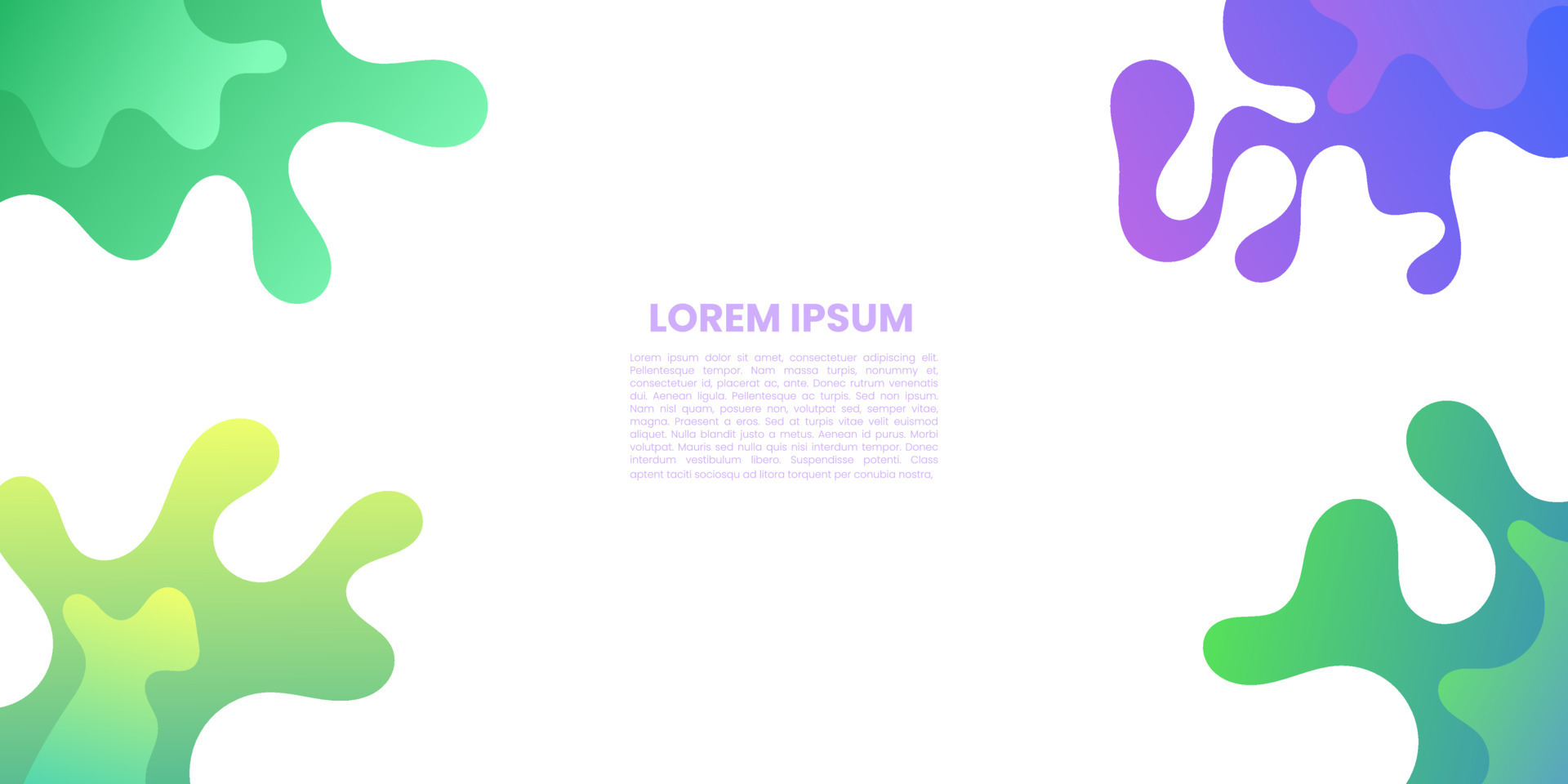 Abstract Colorful Gradient Background Vector Template 21572078 Vector