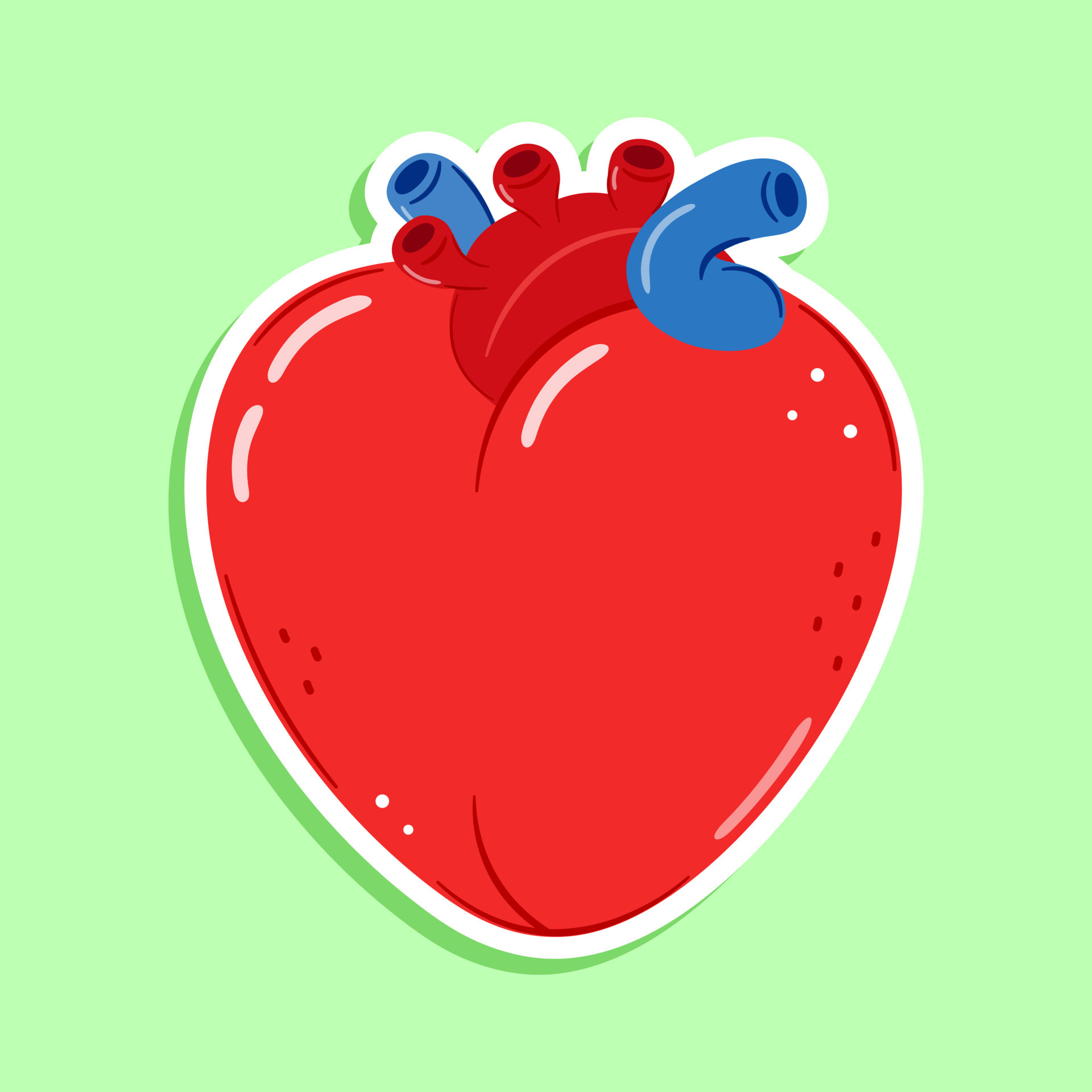 linda gracioso pegatina corazón Organo icono. vector mano dibujado ... linda gracioso pegatina corazón Organo icono. vector mano dibujado ...