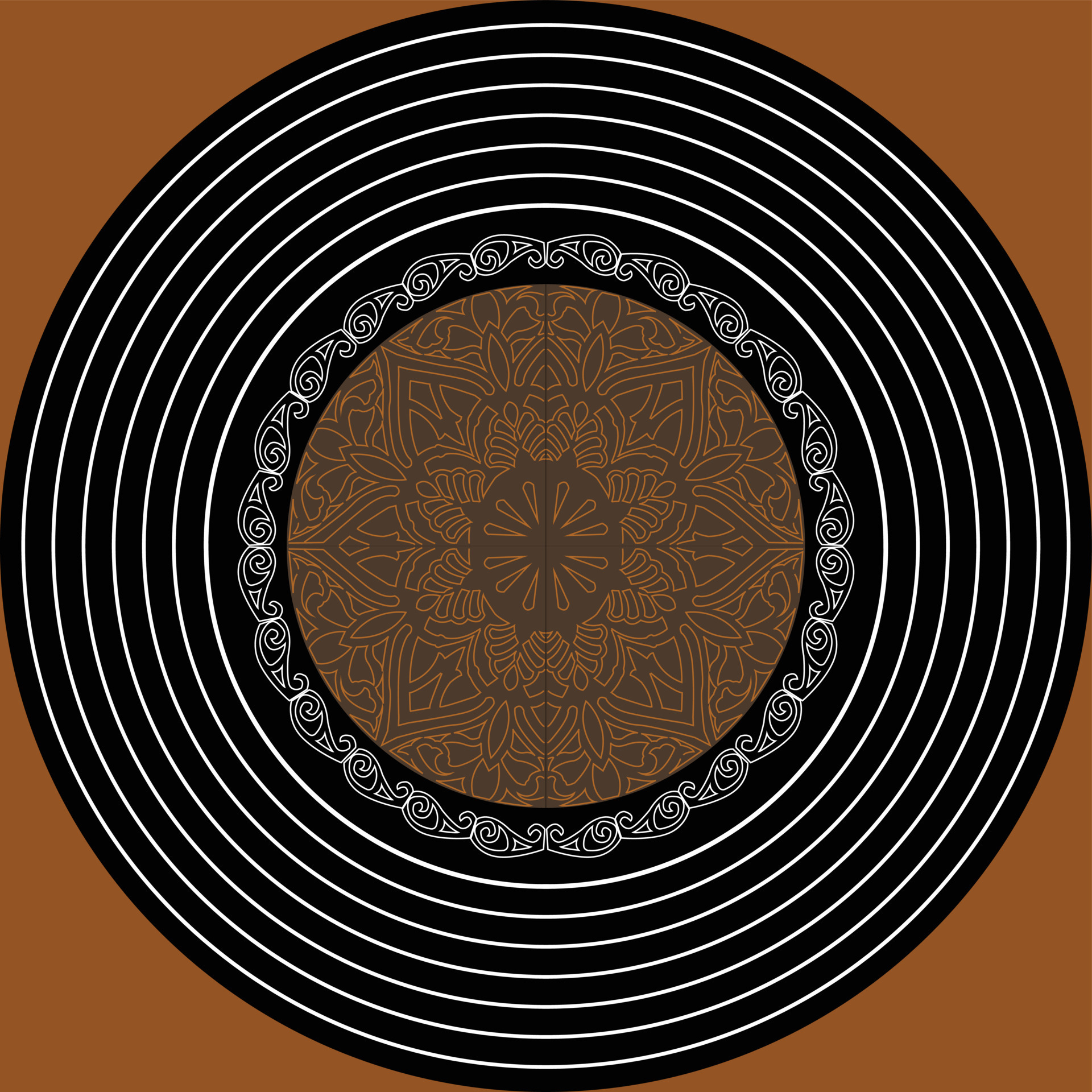 Spiral Emblem Pattern Design 21573608 Vector Art at Vecteezy