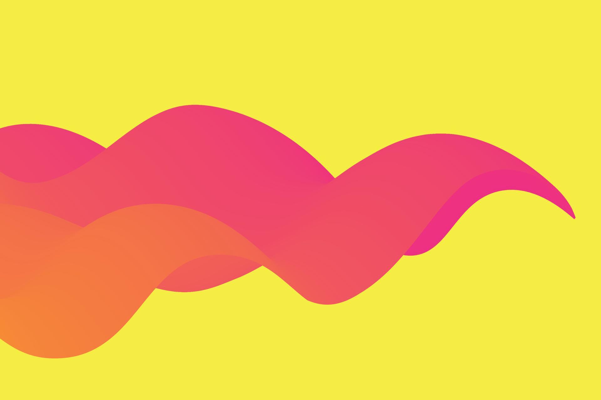 Simple Gradient Wave Abstract Background Suitabble For Landing Page And Computer Desktop