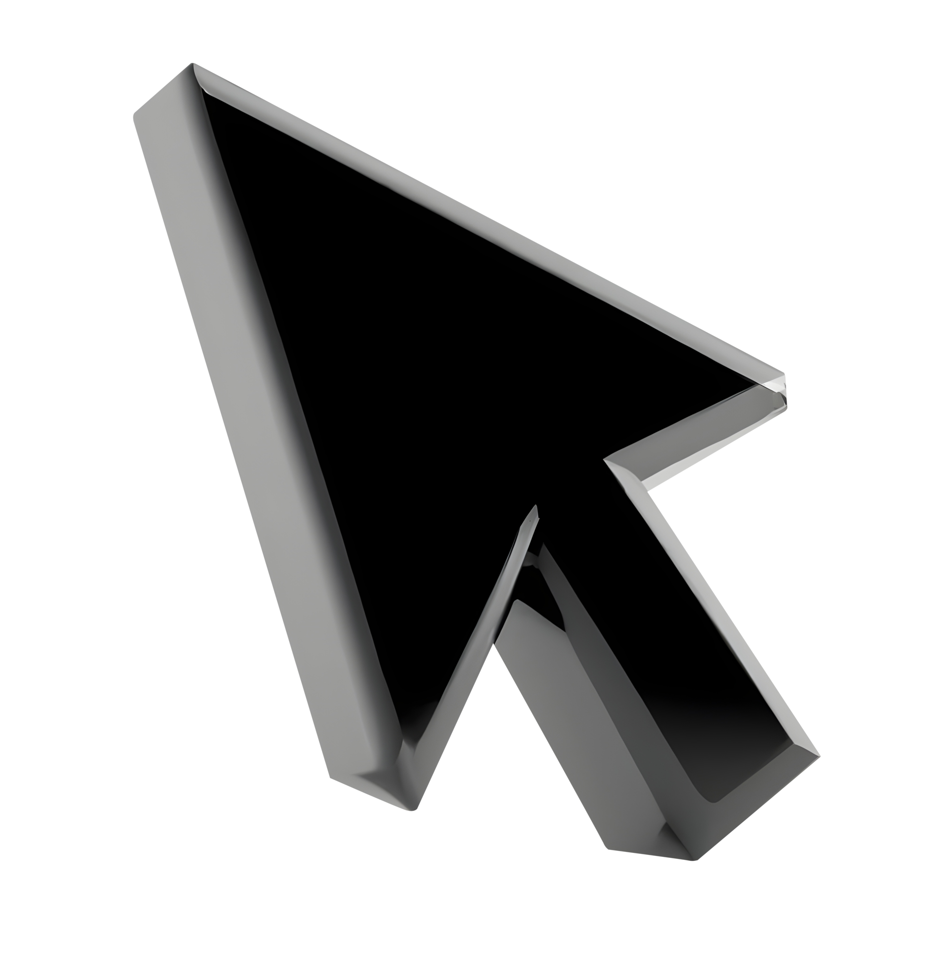 3d Computer Mouse Cursor Arrow Icon Generative Ai 21577385 Png