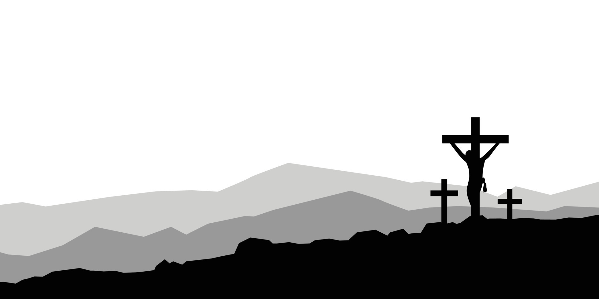 Crucifixion Silhouette