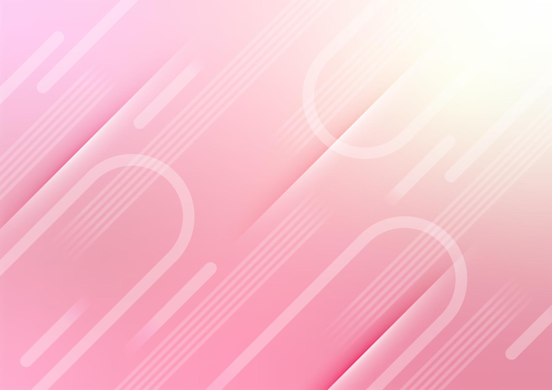 Abstract pink gradient pastel banner line art layout smooth modern background 21592107 Vector ...