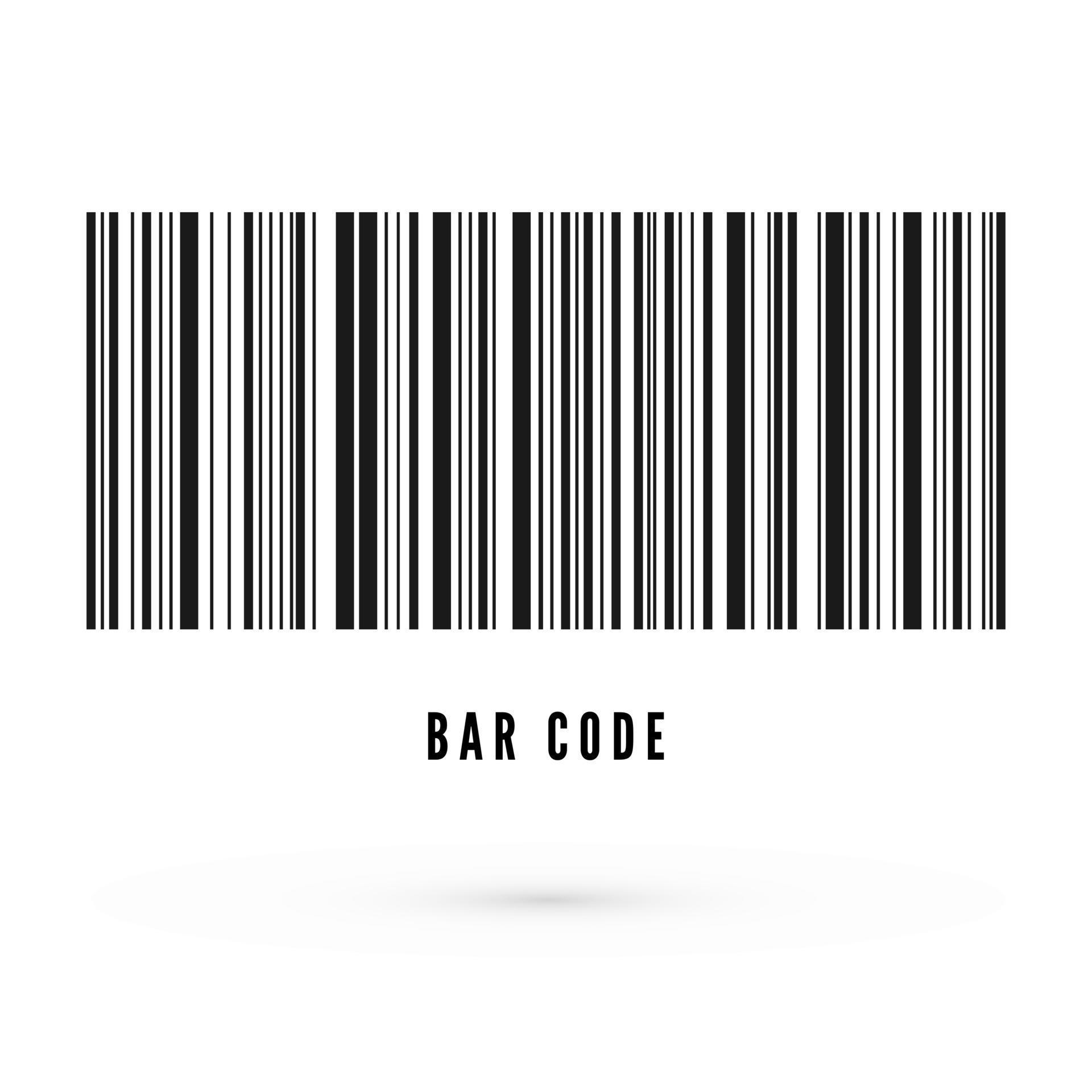 Unique Bar Code Template Information About Product Vector unique-bar-code-template-information-about-product-vector
