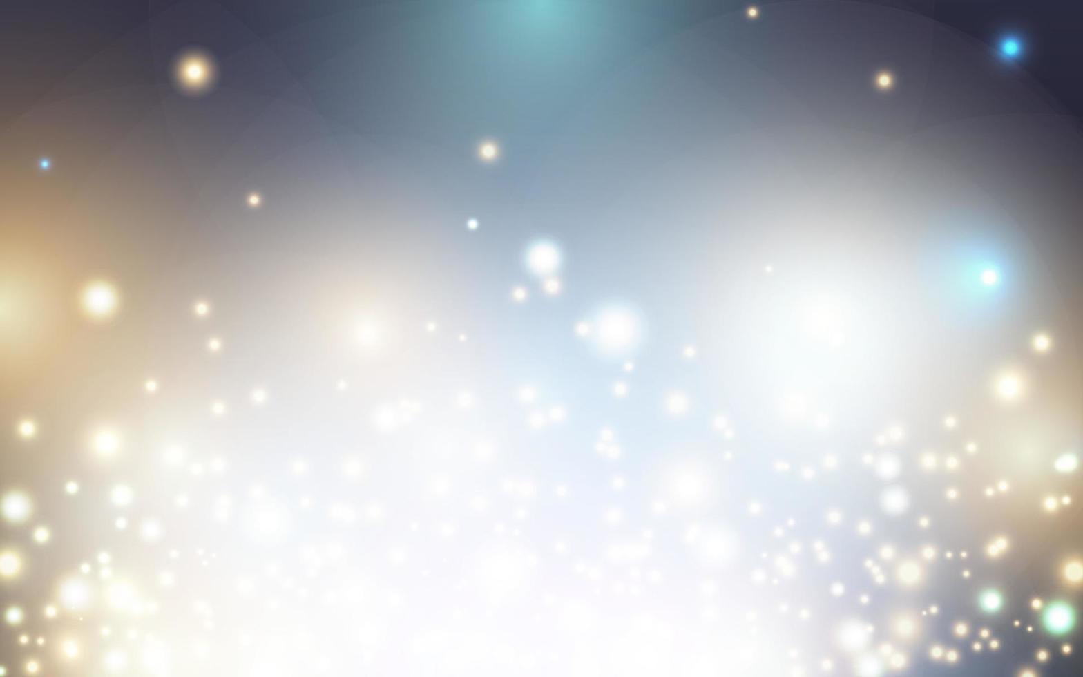 Star Bokeh Soft Light Abstract Background Vector Eps 10 Illustration Bokeh Particles