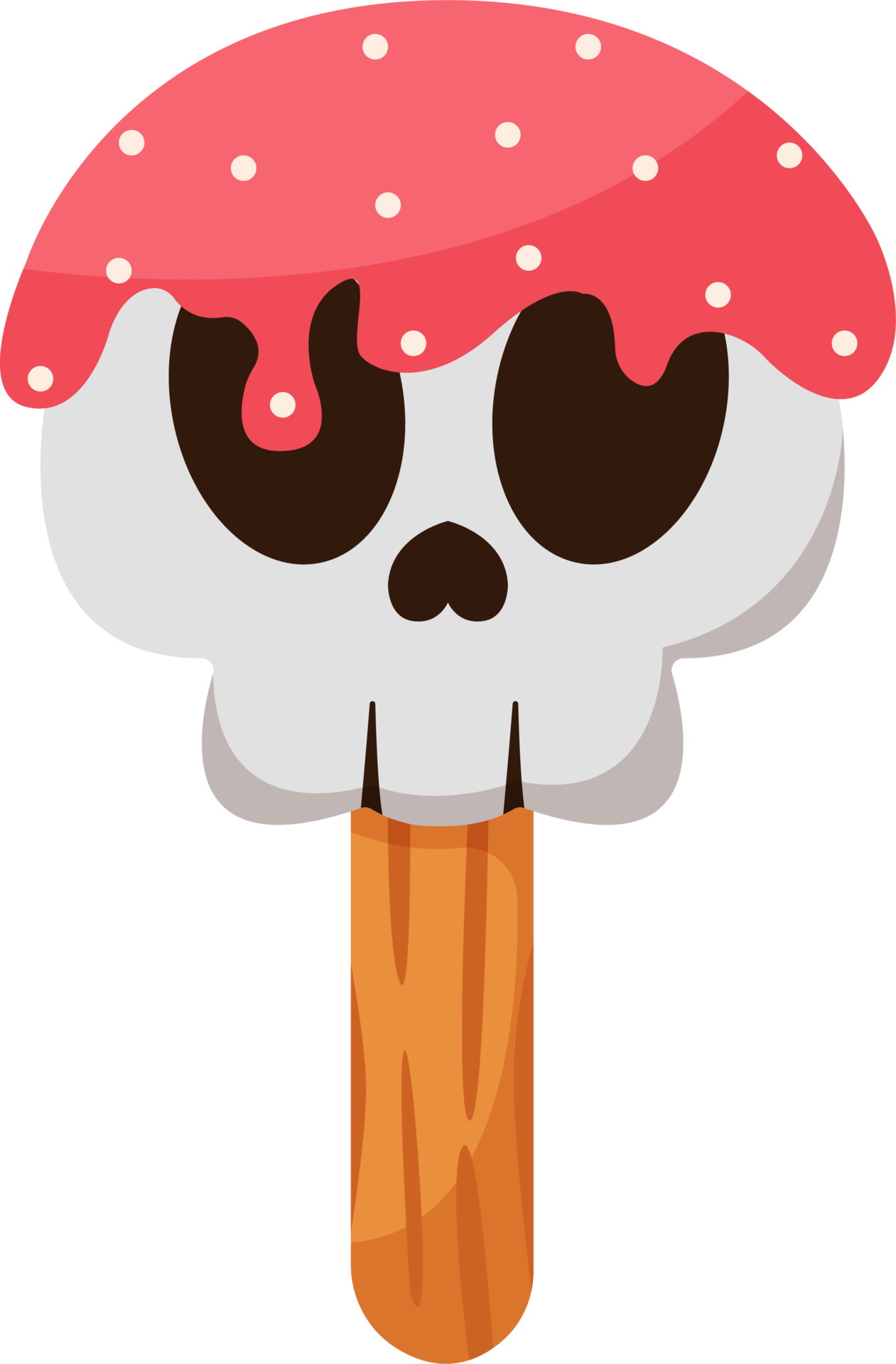 Halloween Element Illustration With Skull Shape Candy 21594286 Png